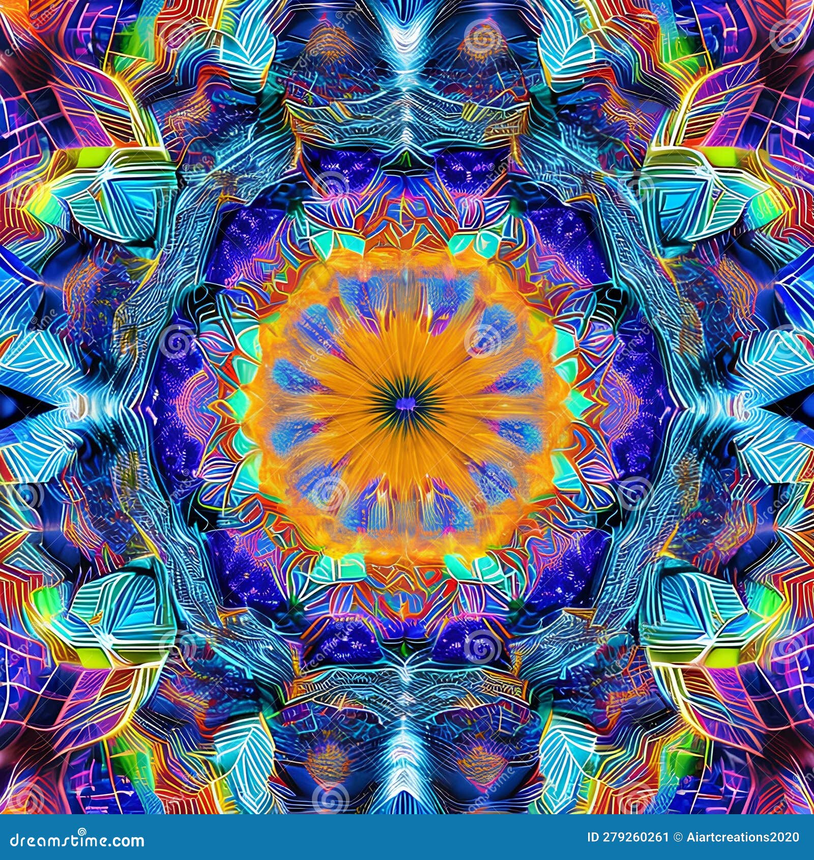 1104 Abstract Fractal Patterns: a Vibrant and Dynamic Background ...