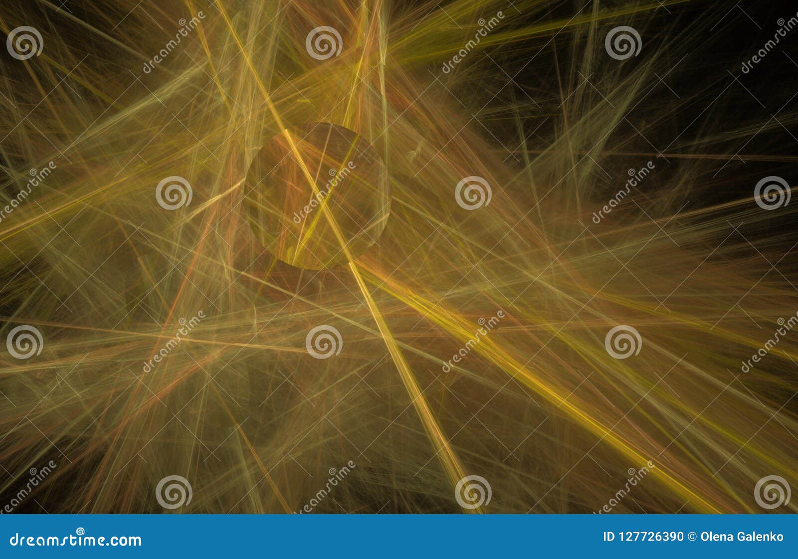 Abstract Fractal Texture with Lines. Fantasy Fractal Texture. Digital ...