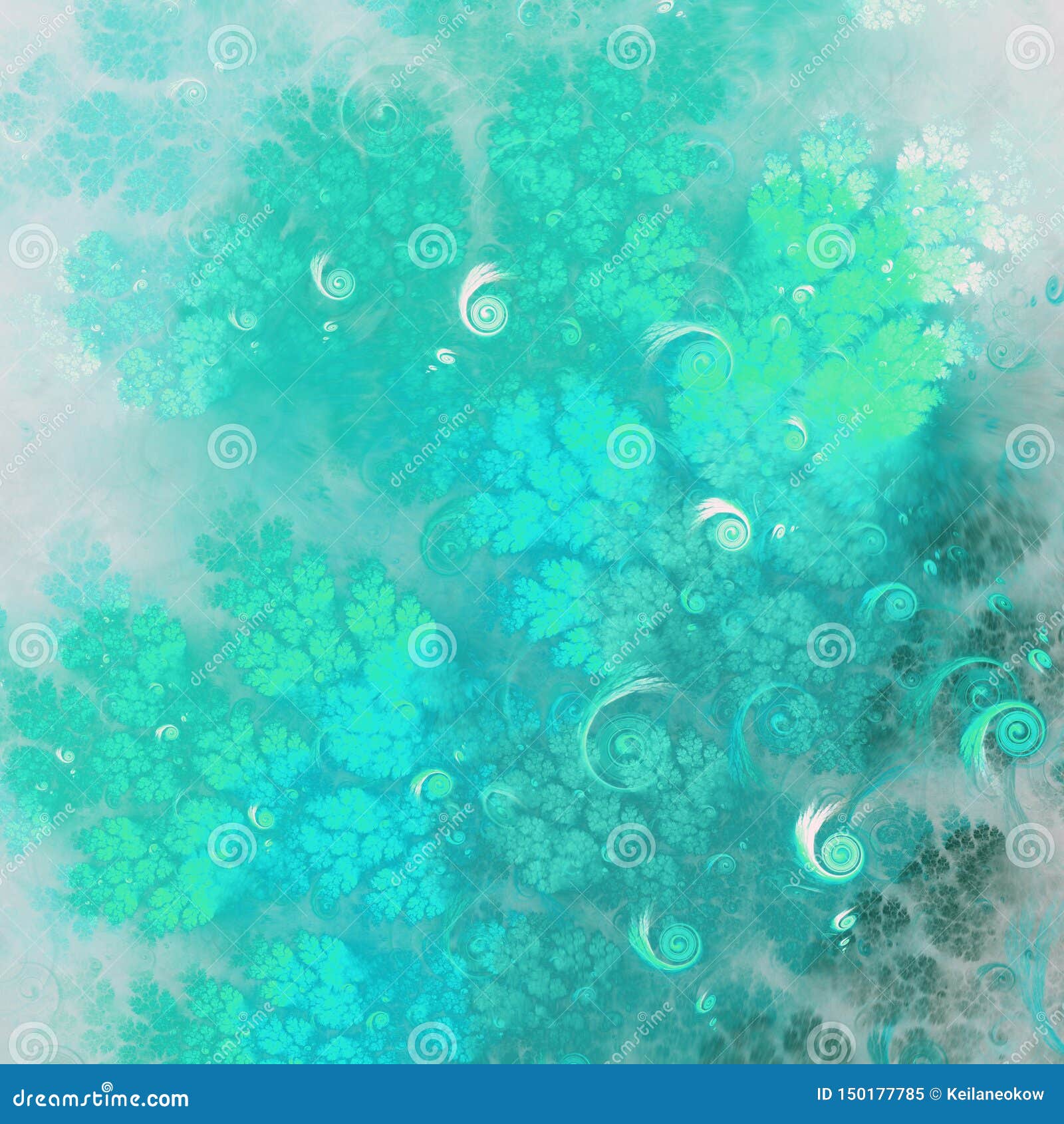 Abstract Fractal Tree Branch Stock Illustration - Illustration of ...