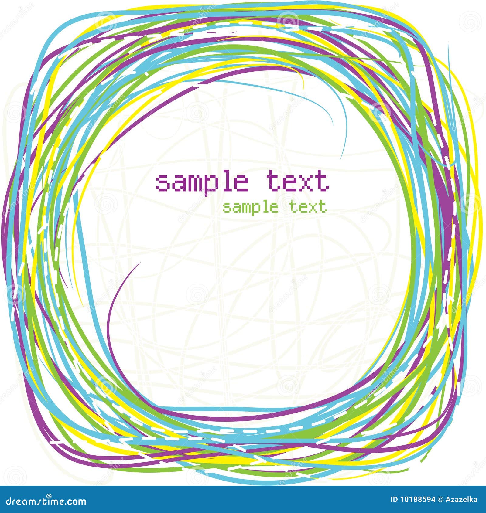 Abstract frame stock illustration. Illustration of placard - 10188594