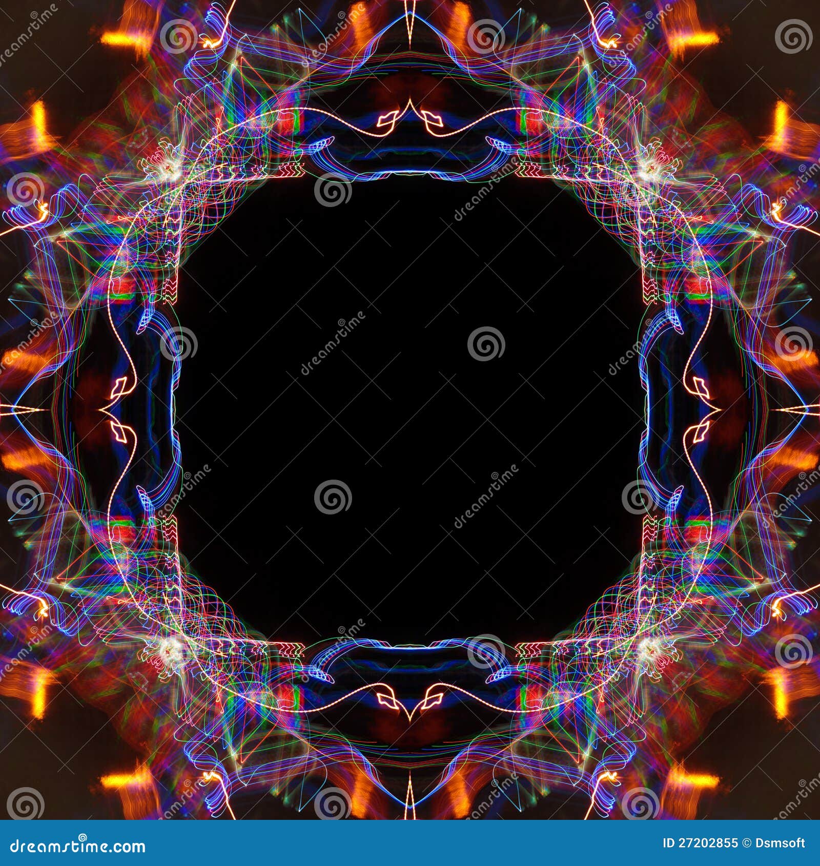 Abstract frame stock image. Image of shape, symmetric - 27202855