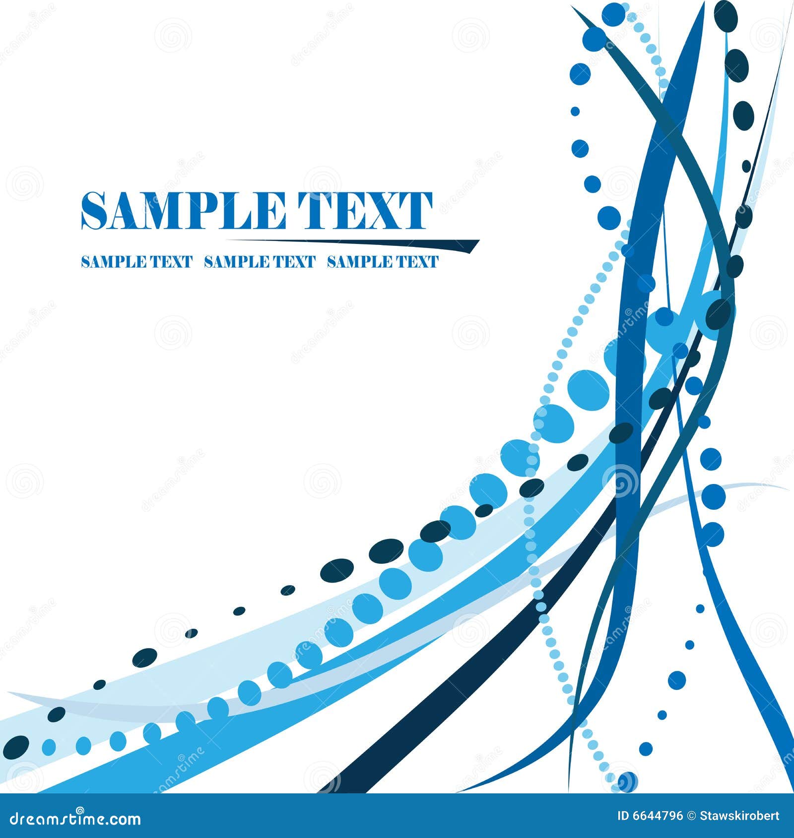 Abstract frame stock vector. Illustration of floral, decoration - 6644796