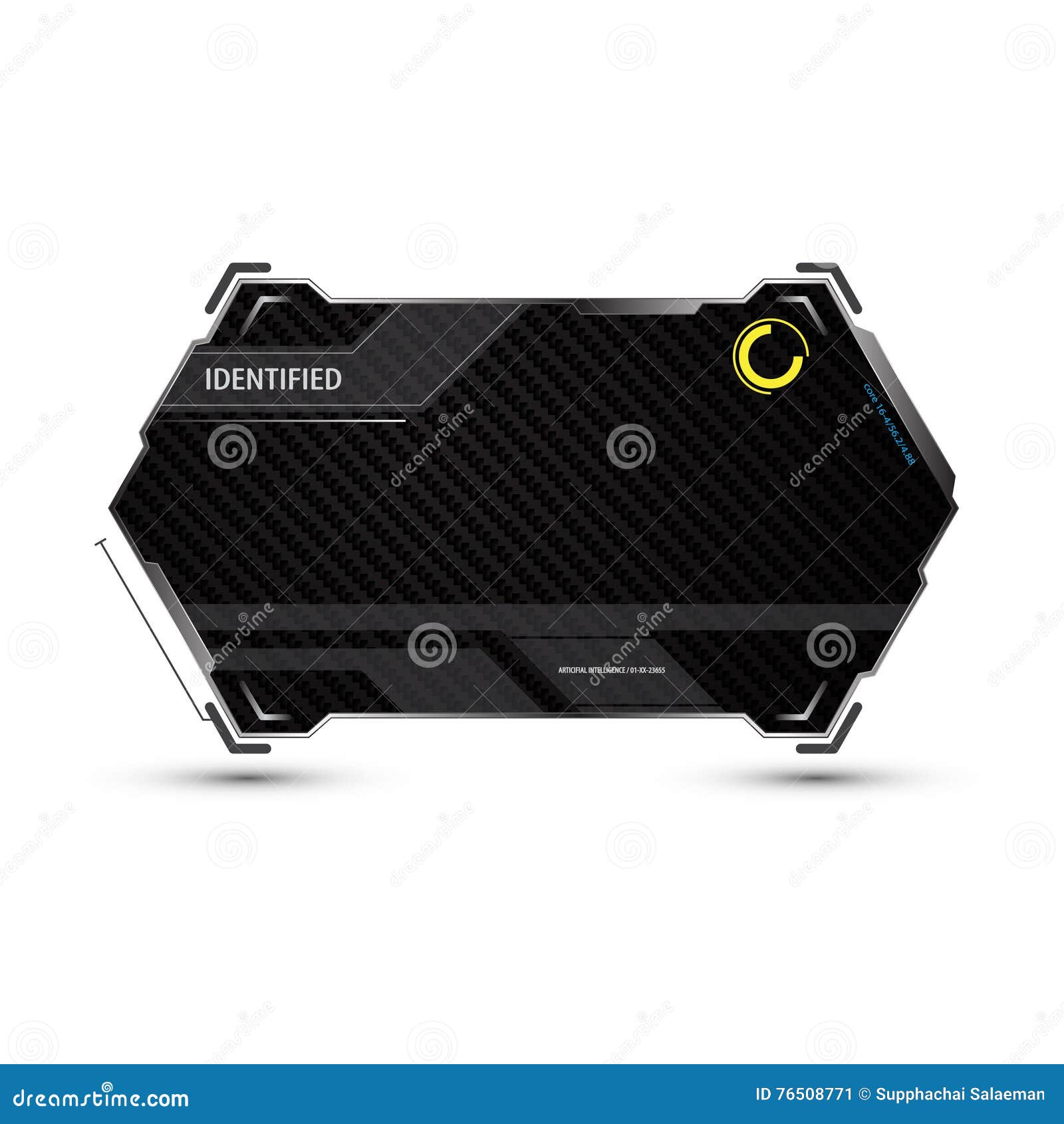 Abstract Frame Digital Technology Template Innovation Concept ...