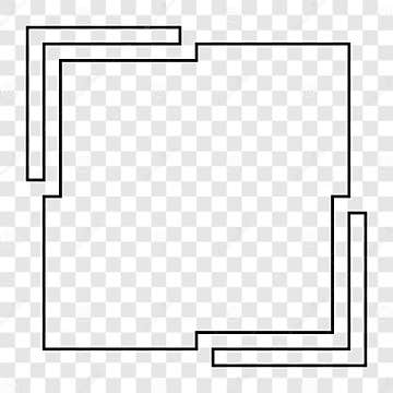 Abstract Frame on Transparent Background. Vector Illustration Stock ...