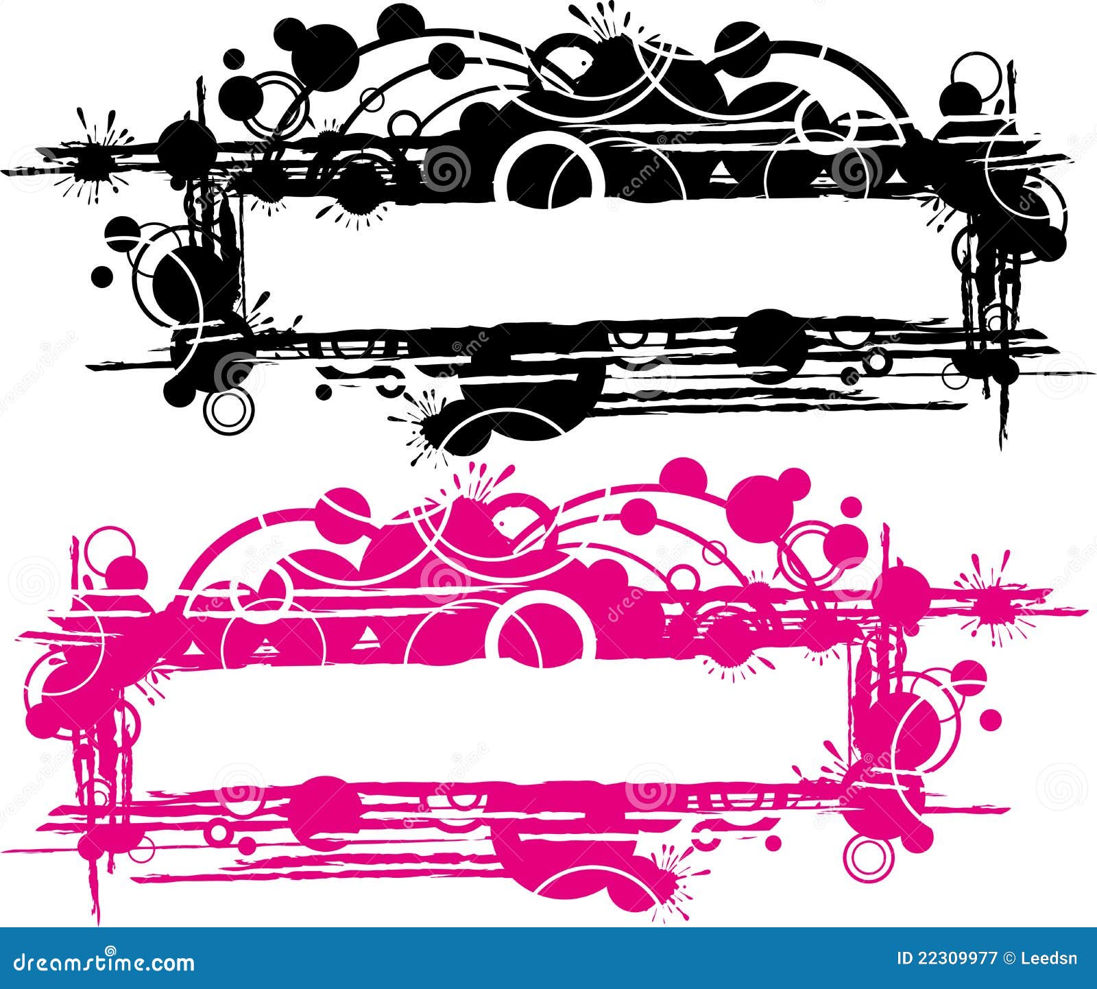 Abstract frames 01 stock vector. Illustration of elements - 22309977