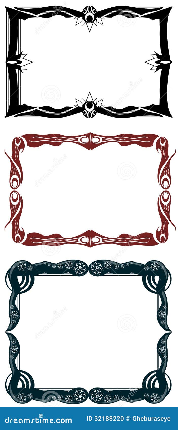 Abstract frames stock photo. Illustration of color, birthday - 32188220