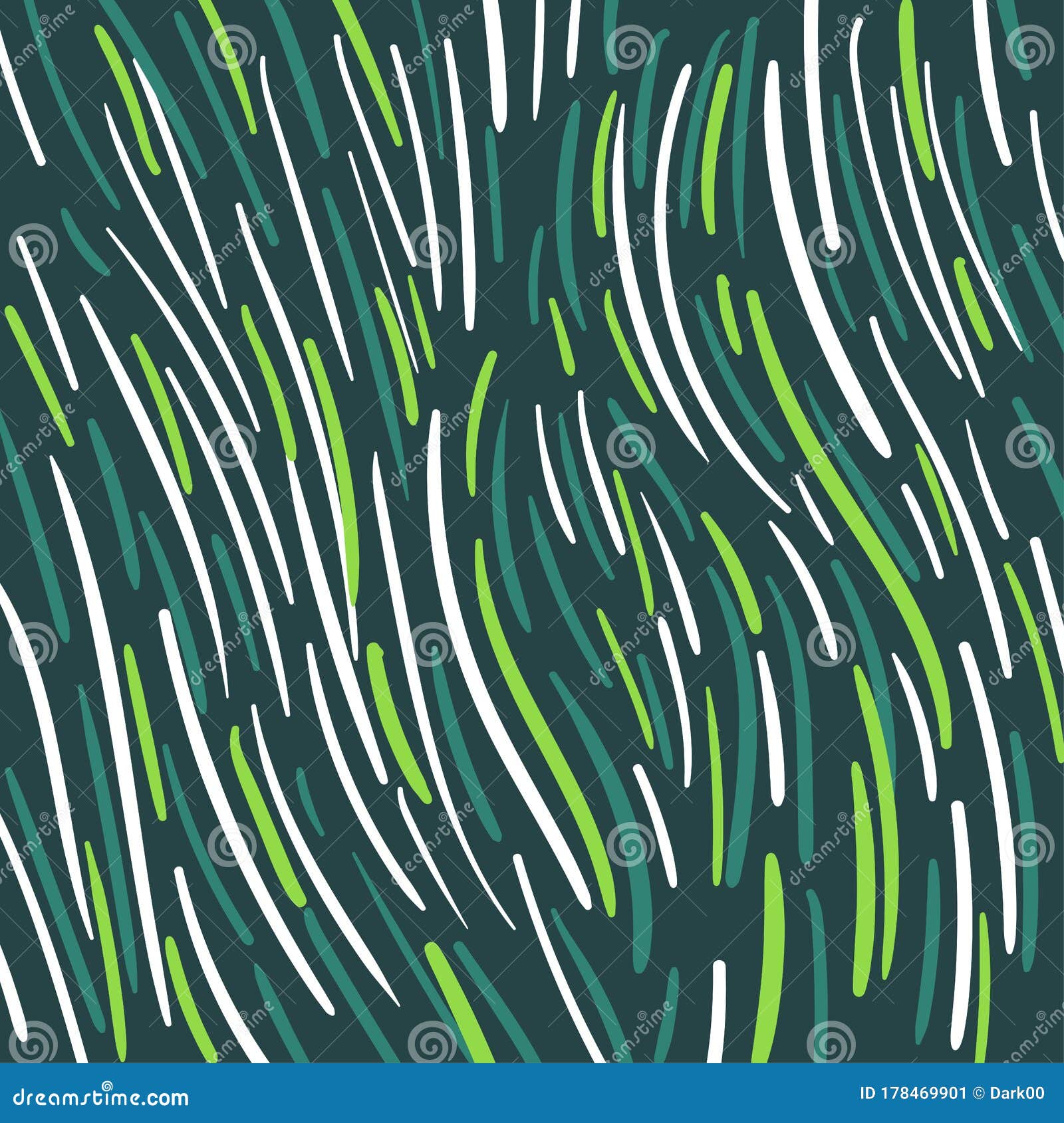 Abstract Freehand Lines Background Stock Vector - Illustration of bent ...