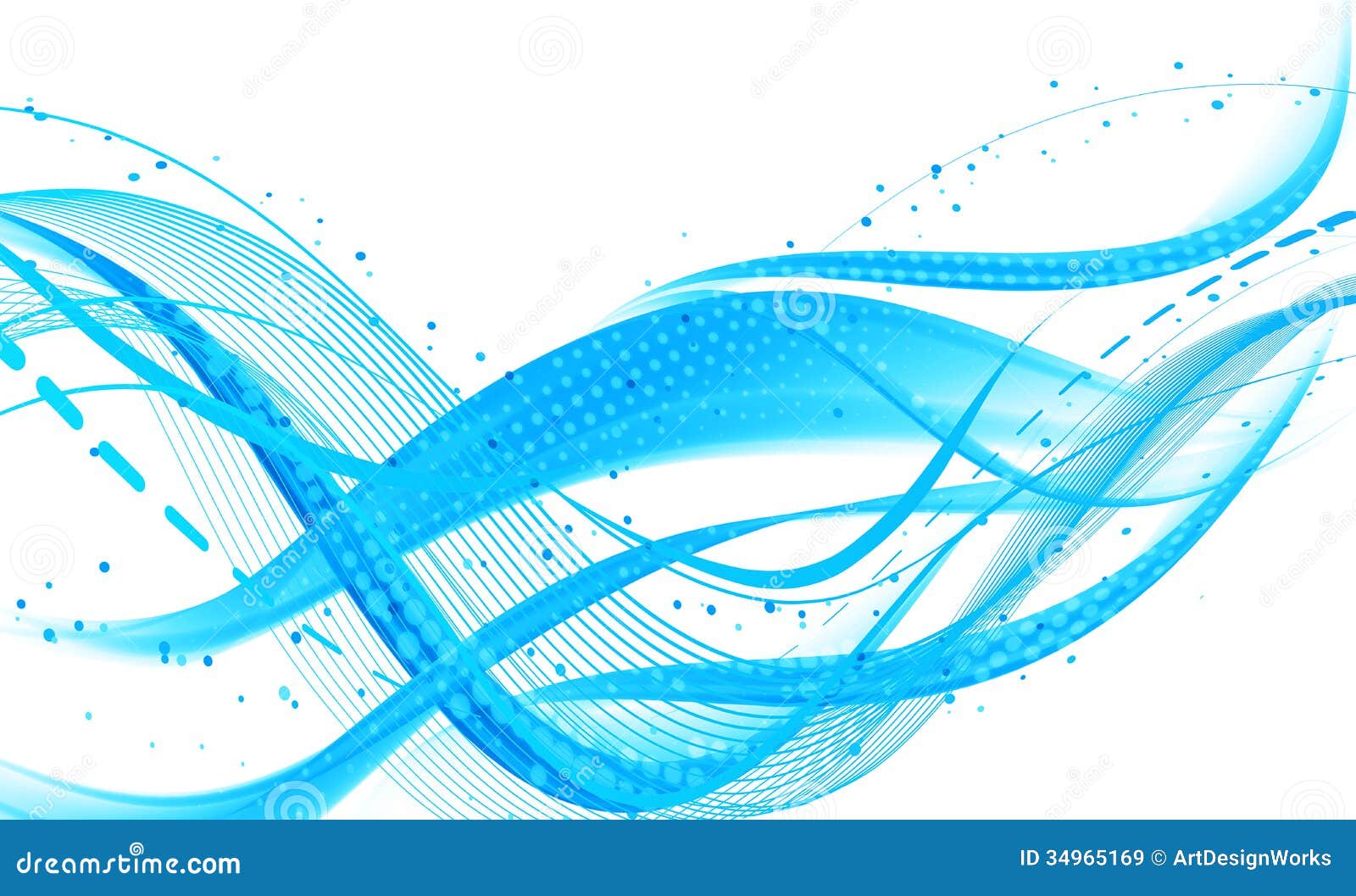 Abstract Fresh Blue Background Stock Illustration - Illustration of ...