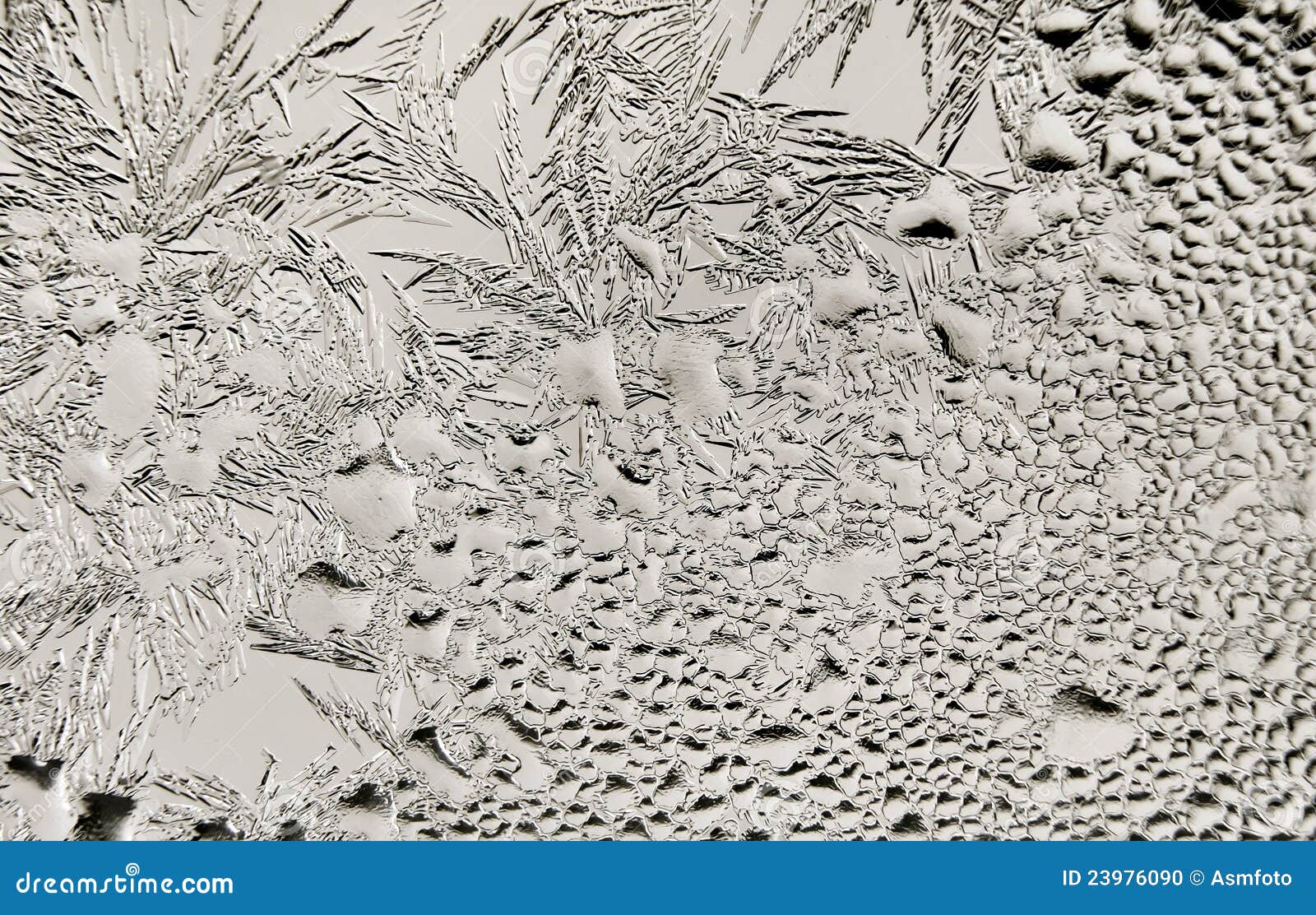 Abstract Frost Patterns on Glass Stock Photo - Image of season, crystal ...