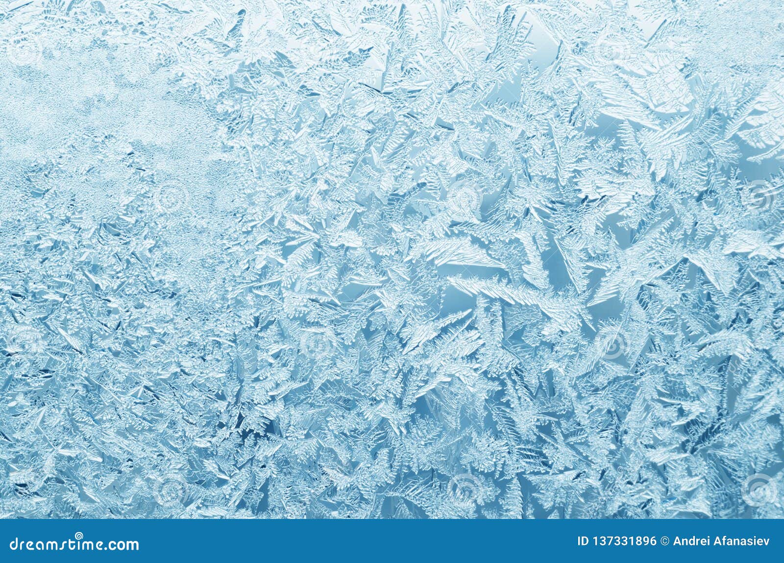 Abstract Frosty Pattern on Glass, Background Texture Stock Photo ...