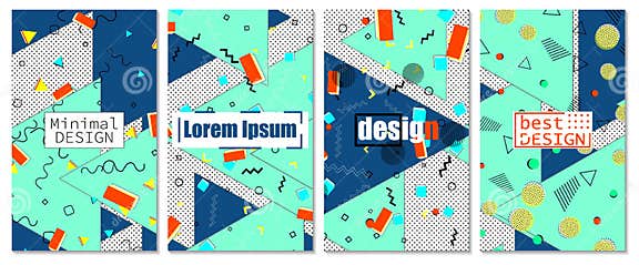 Abstract Fun Background. Colour Shapes Pattern Stock Vector ...