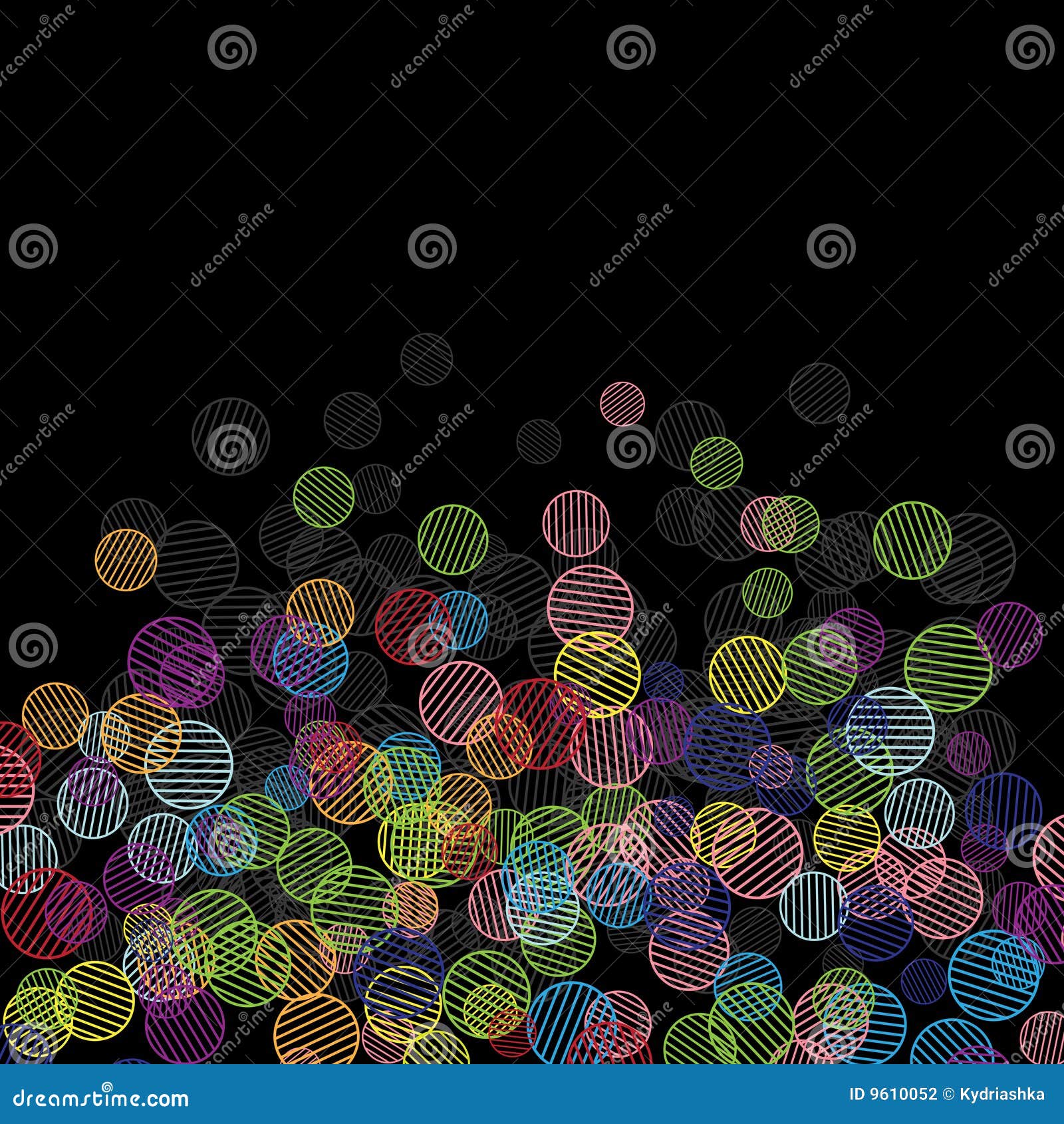 Abstract funny background stock vector. Illustration of black - 9610052