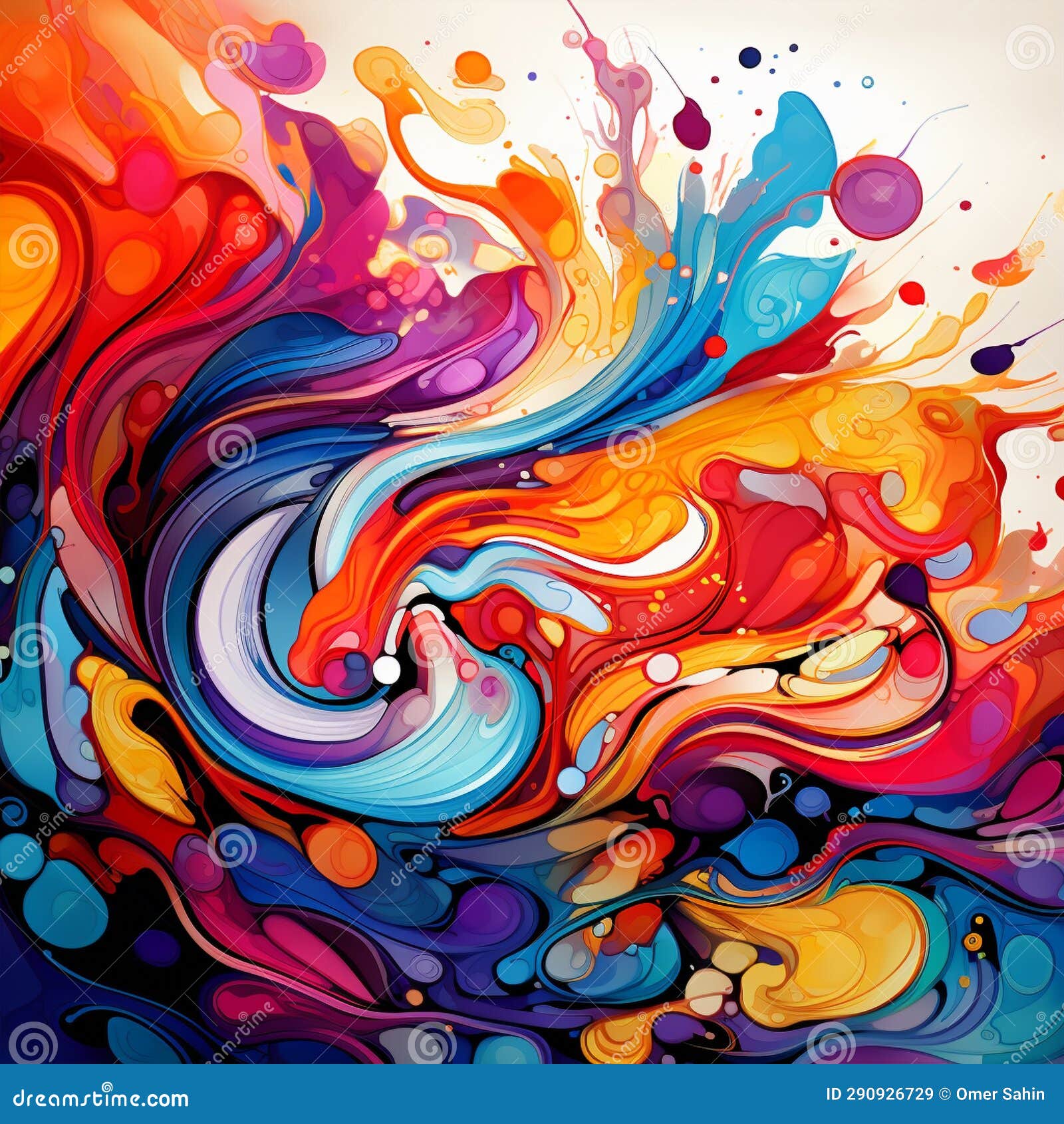 Abstract Fusion of Ideas stock image. Image of collide - 290926729