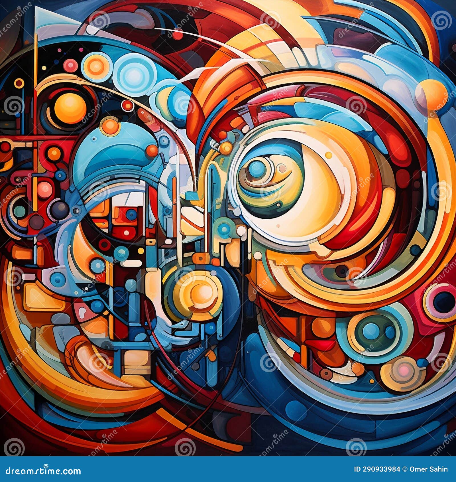 Abstract Fusion of Ideas stock photo. Image of captures - 290933984