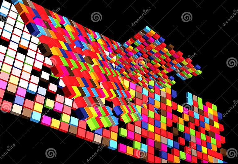 Abstract future art stock vector. Illustration of color - 10950931