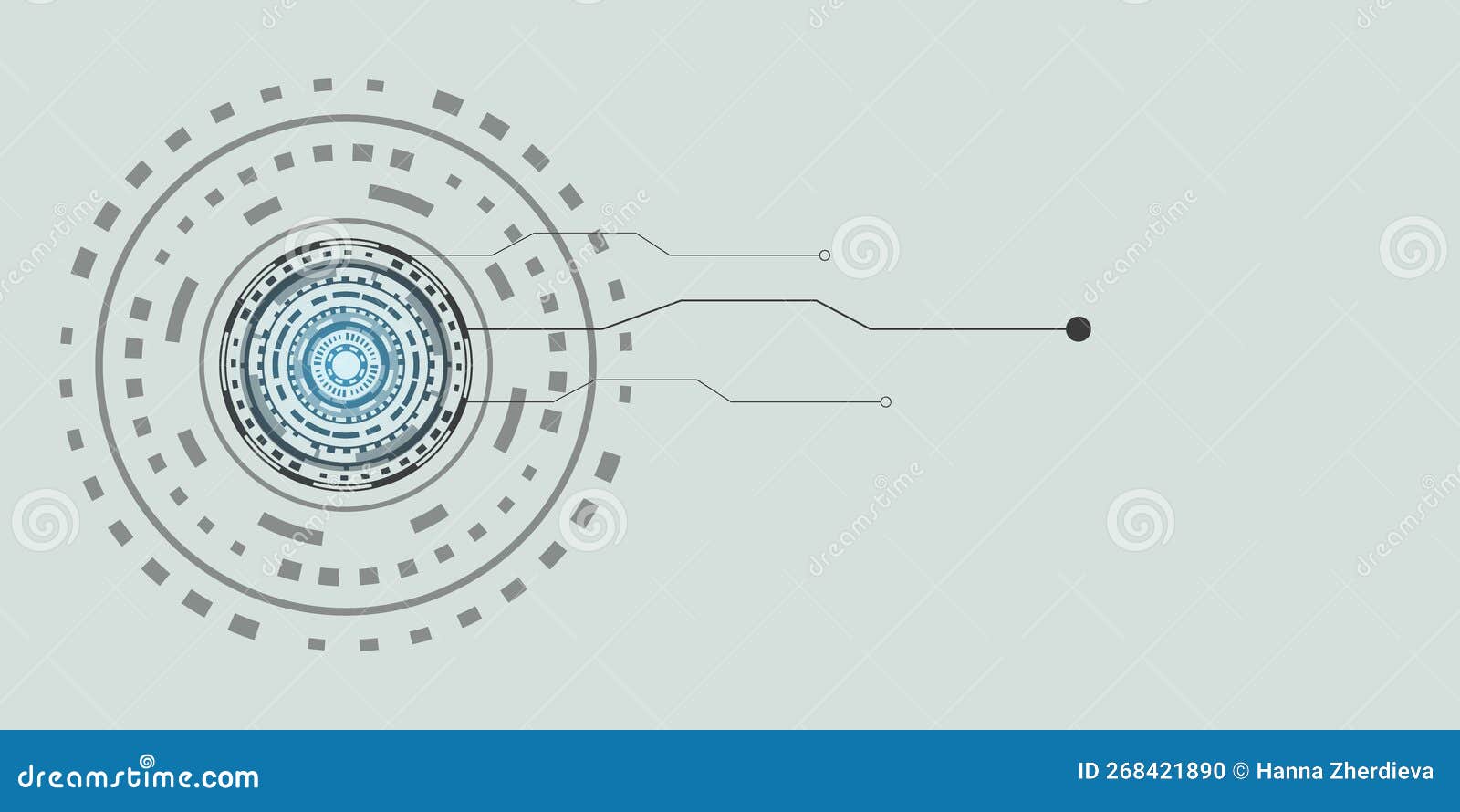 Abstract Future Digital Science Technology Royalty-Free Stock Image | CartoonDealer.com #268421890