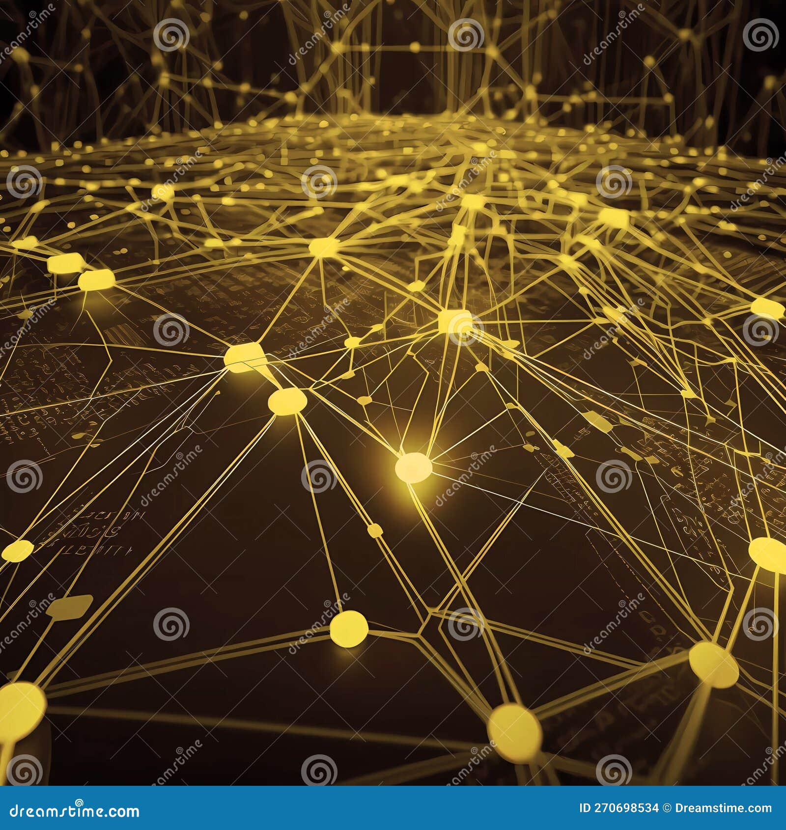 Abstract Future Internet Technology Network Concept Background Stock ...