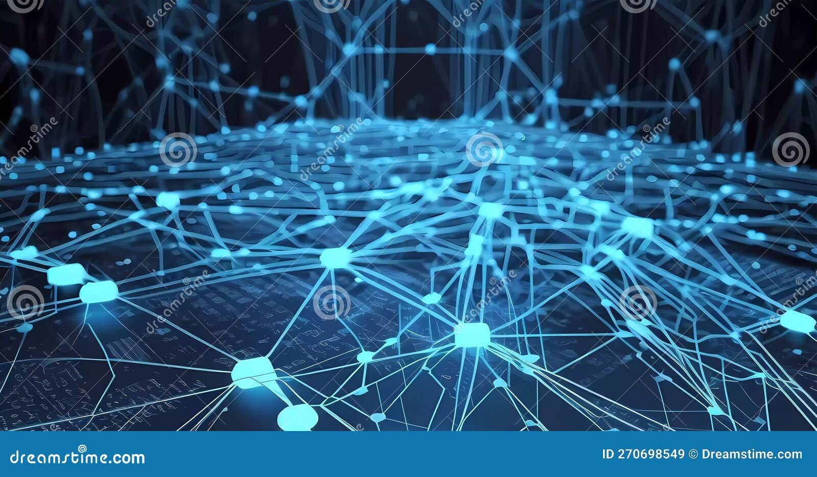 Abstract Future Internet Technology Network Concept Background Stock ...