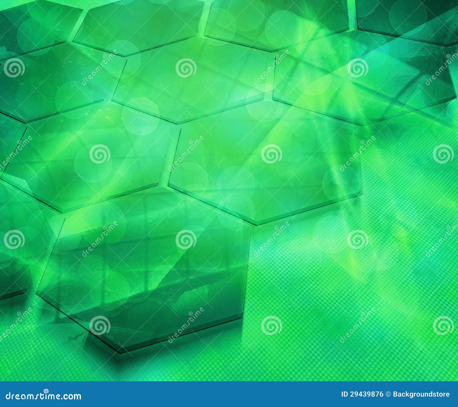 Abstract Future Science Green Background Texture Stock Illustration ...