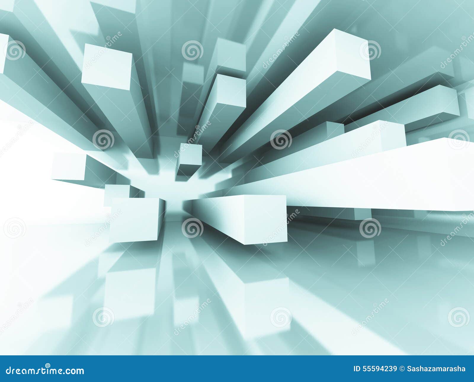 Abstract Futuristic Architecture Element Design Background Stock ...