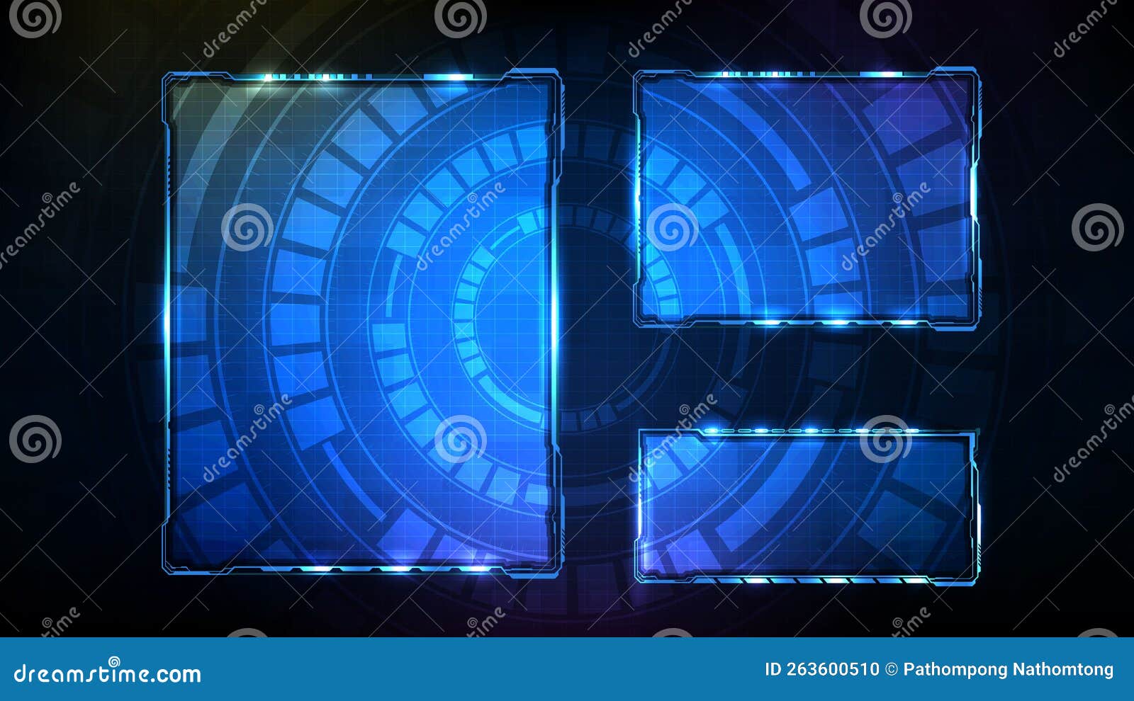 Abstract Futuristic Background Blue Glowing Technology Sci Fi Frame Hud ... Abstract Futuristic Background Blue Glowing Technology Sci Fi Frame Hud ...