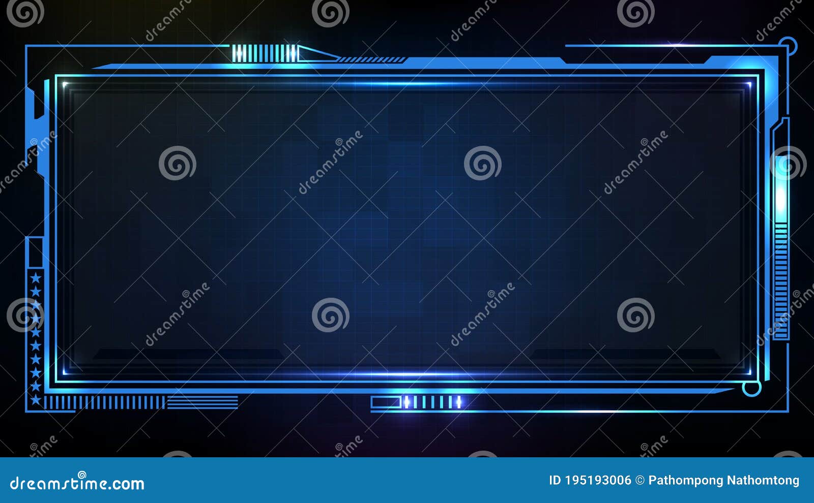 Futuristic Background. Blue Glowing Technology Sci Fi Frame Hud Ui ... Futuristic Background. Blue Glowing Technology Sci Fi Frame Hud Ui ...