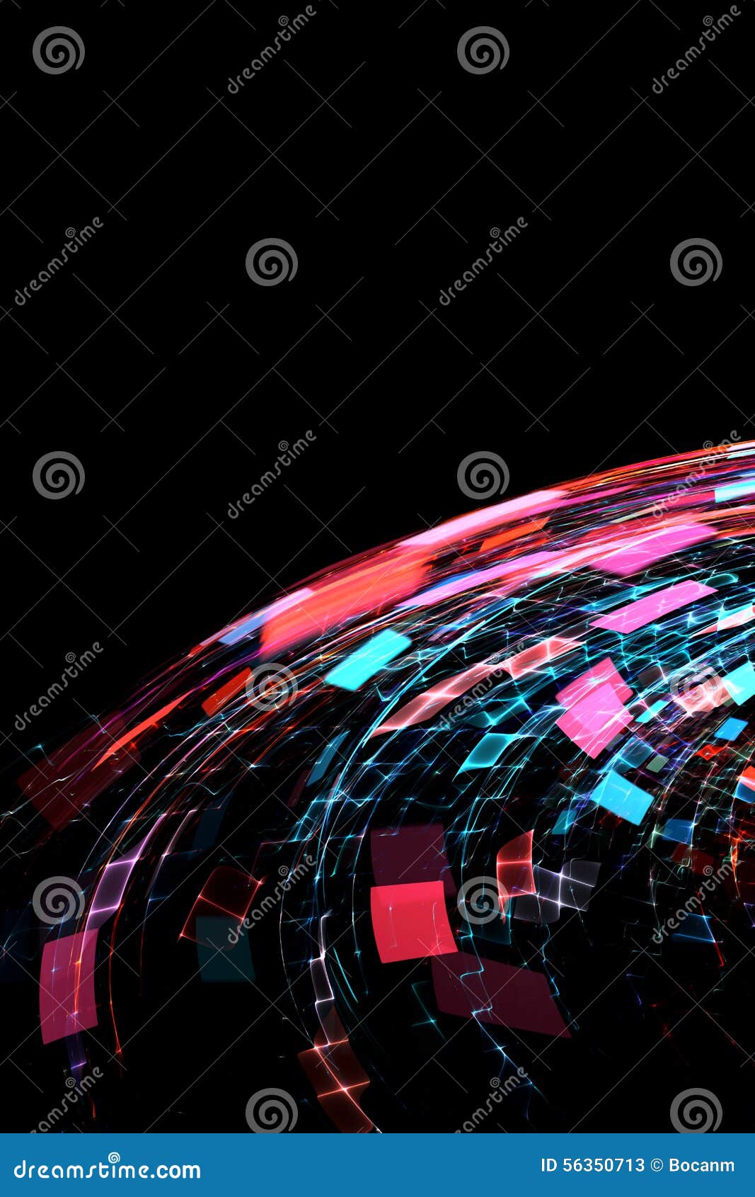Abstract Futuristic Background Stock Illustration - Illustration of ...