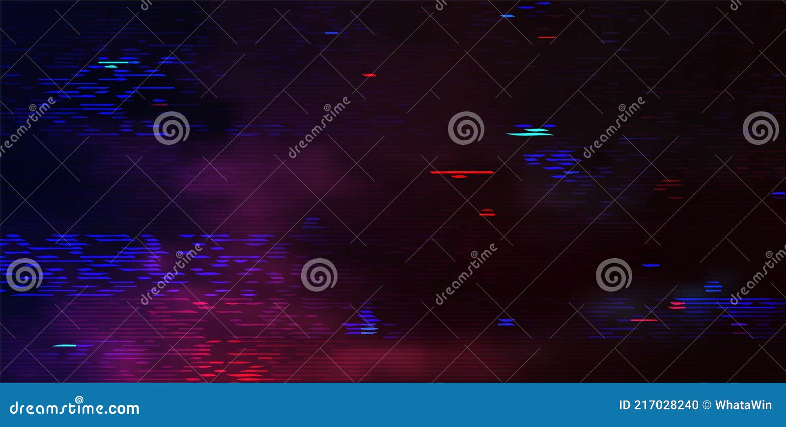 Abstract Futuristic Background. Digital Technology Backdrop with Glitch ...