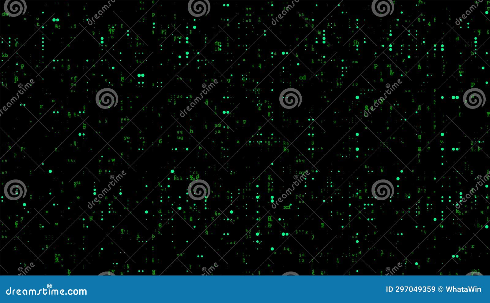 Abstract Futuristic Background. Digital Technology Backdrop with Glitch ...