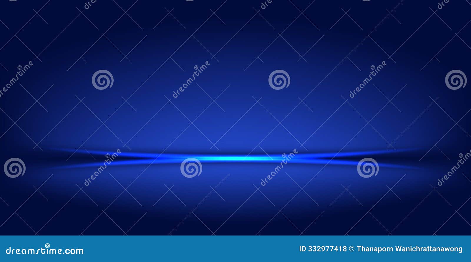 Abstract Futuristic Blue Background with Flow and Glow Lights. Vector ...