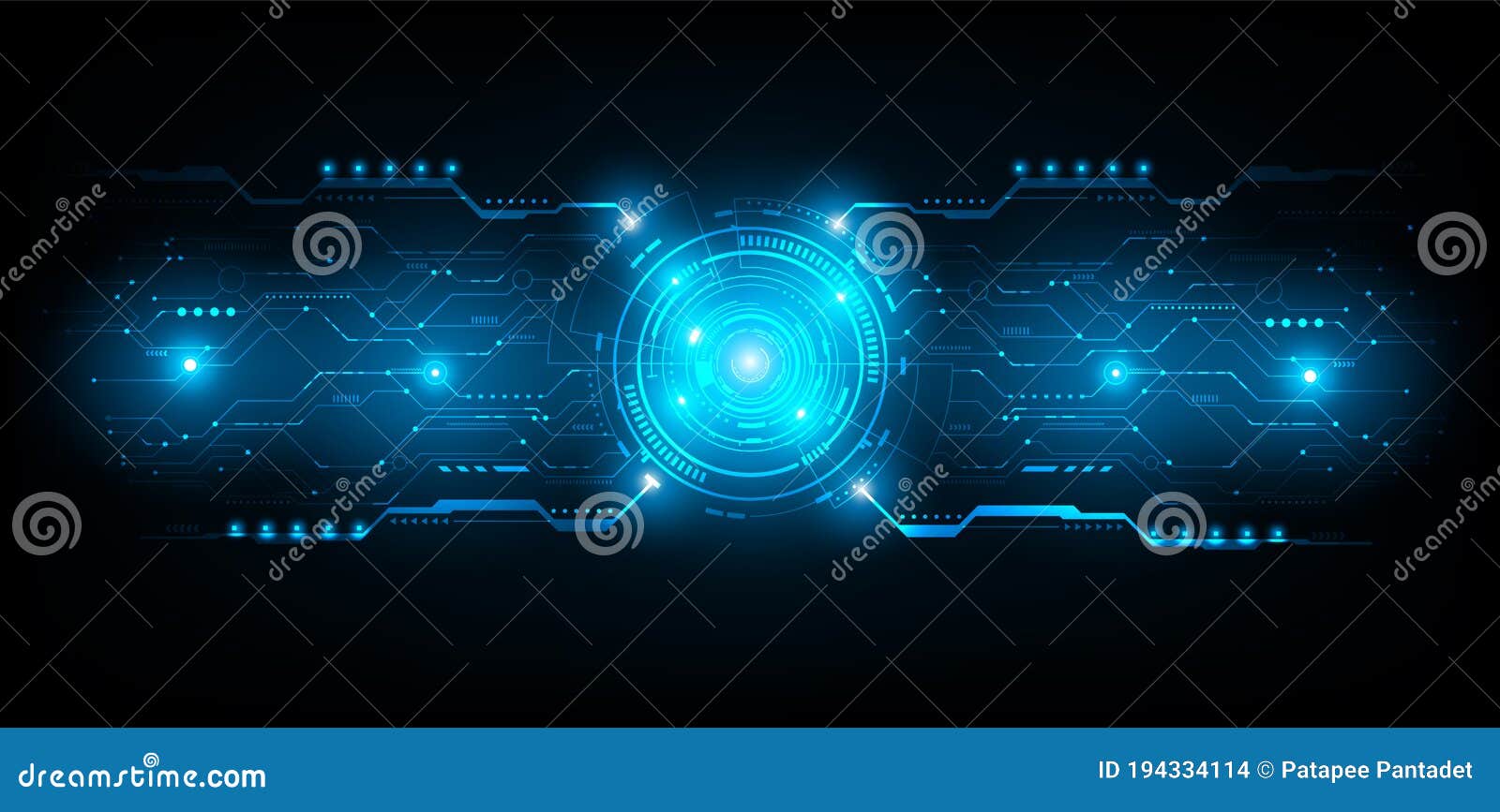 Abstract Futuristic Circuit.connection Line Circuit.vector and ...