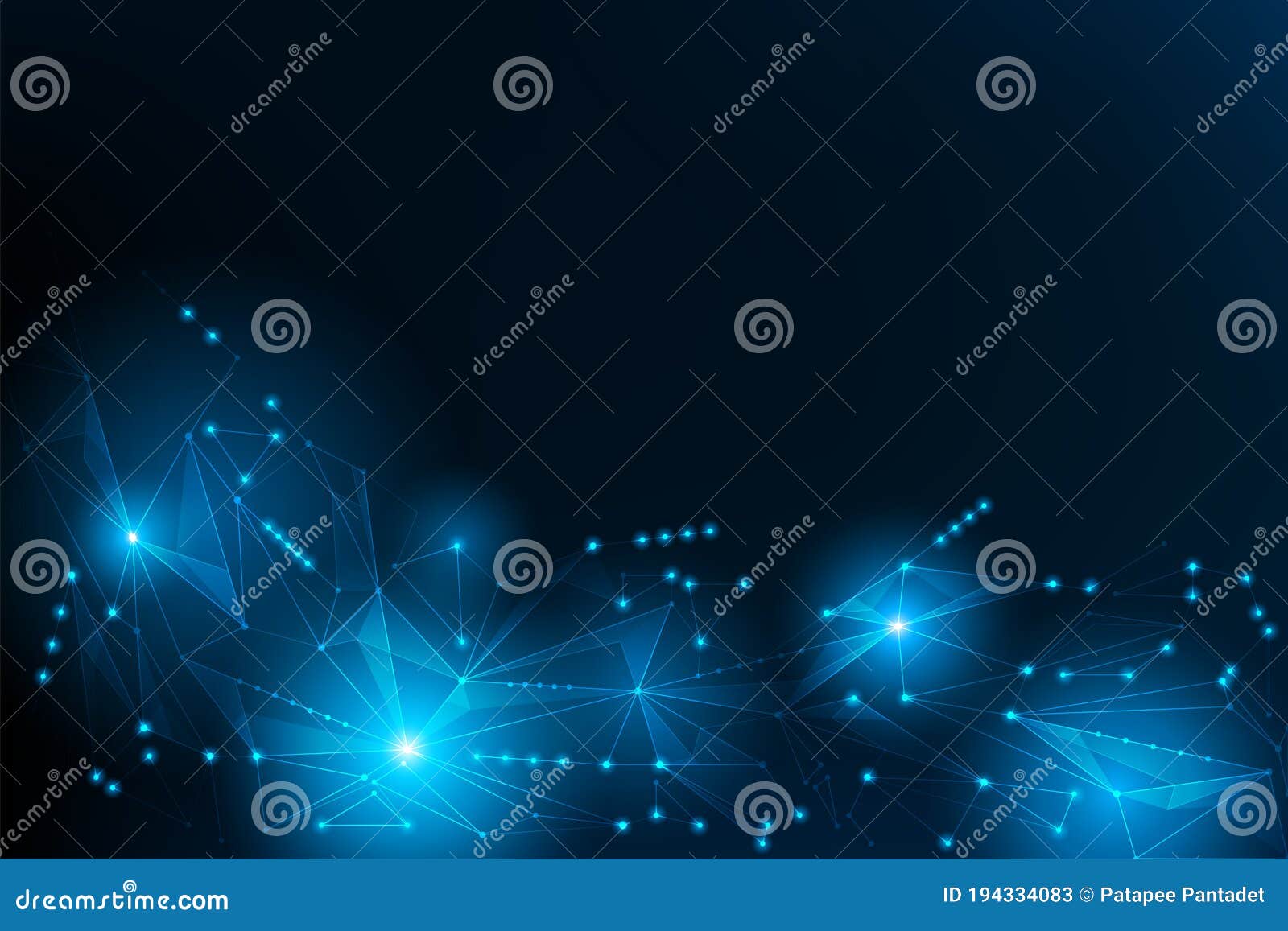 Abstract Futuristic Connection.vector and Illustration Stock ...