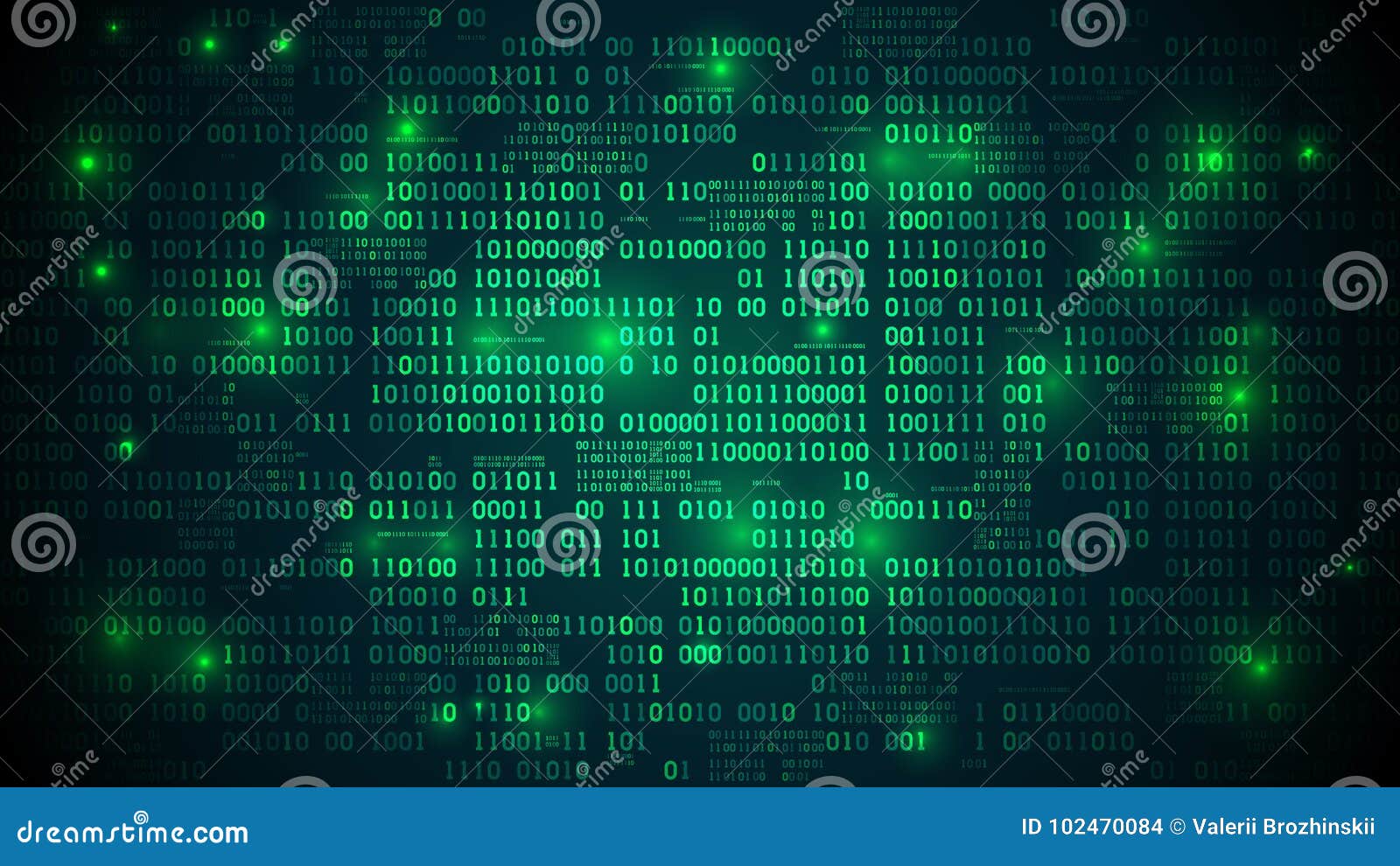 Abstract Futuristic Cyberspace with Binary Code, Matrix Background with ... Abstract Futuristic Cyberspace with Binary Code, Matrix Background with ...