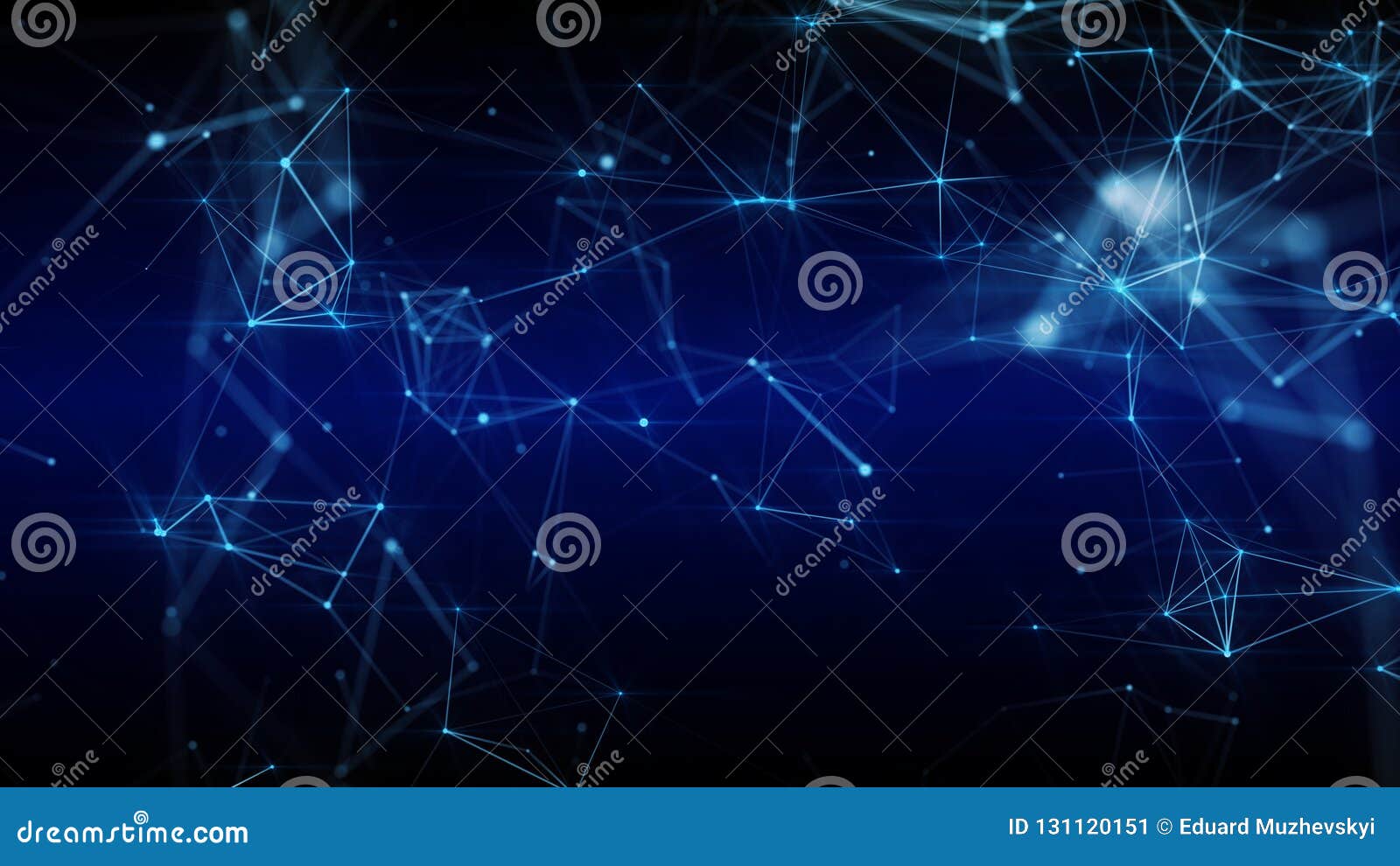 Futuristic Abstract Blue Tech Backgrounds. Digital Smooth Texture Stock ...