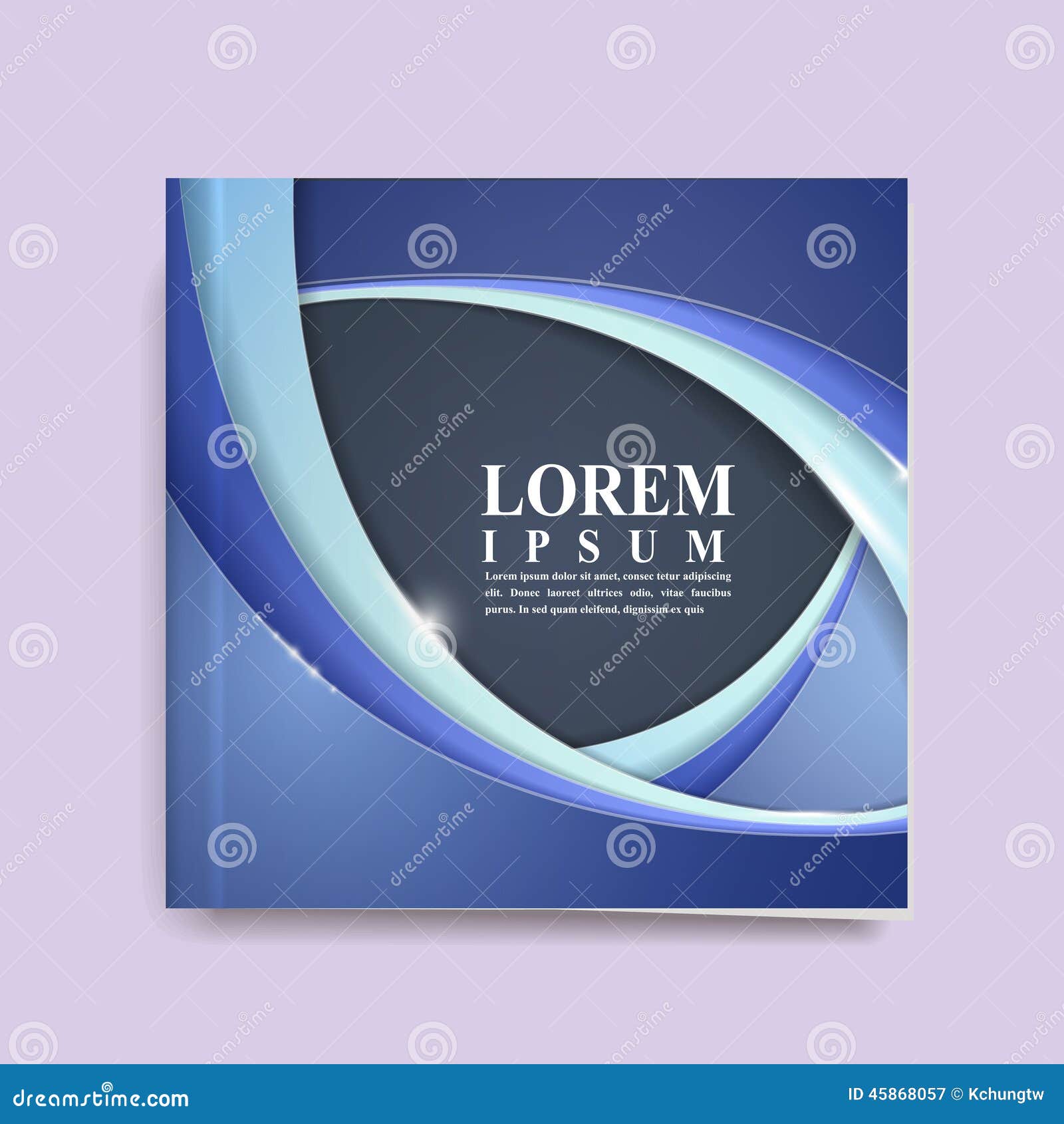 Abstract Futuristic Design for Book Cover Stock Vector - Illustration ...