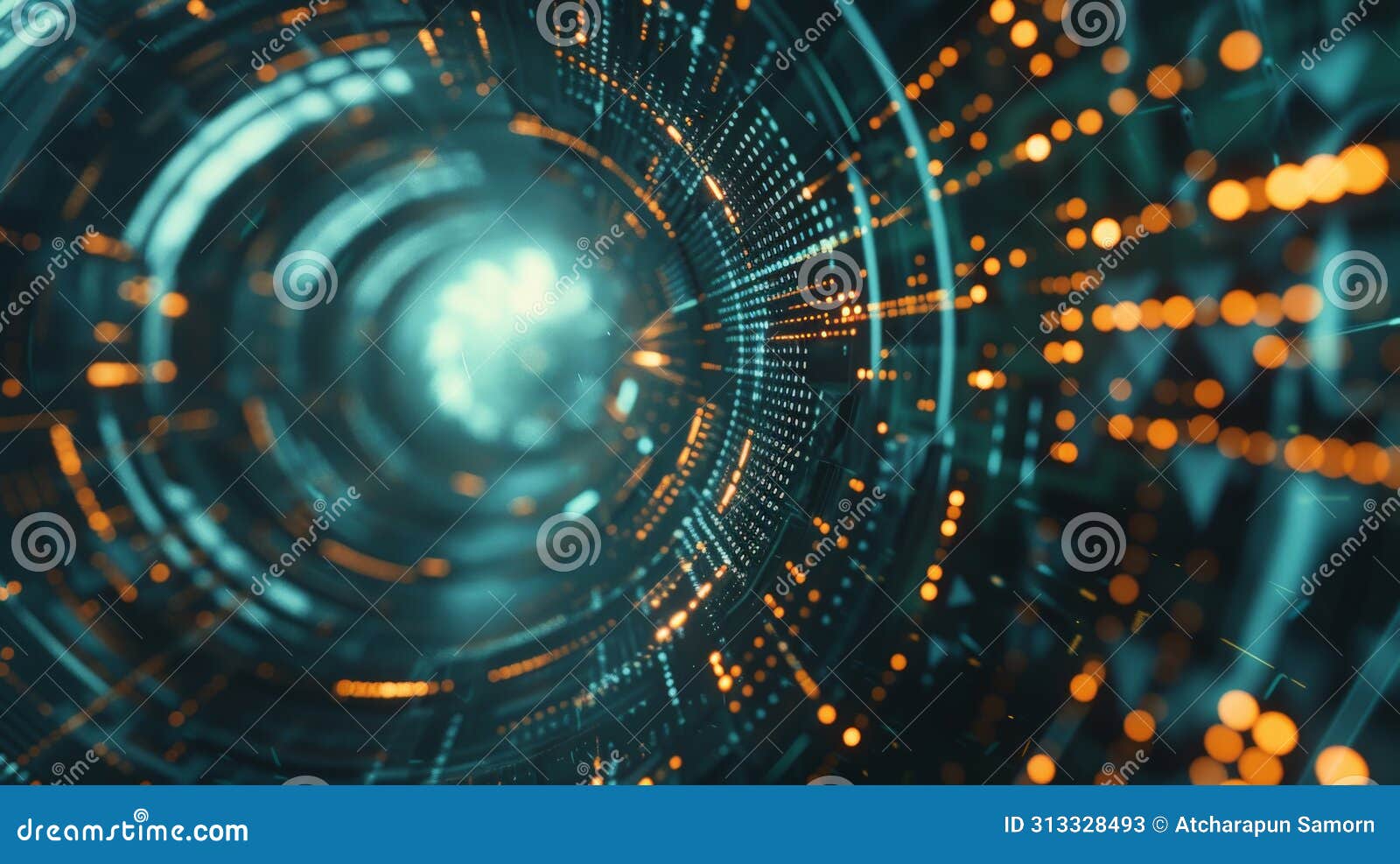 Abstract Futuristic Digital Innovations Background, Generative AI Stock ...