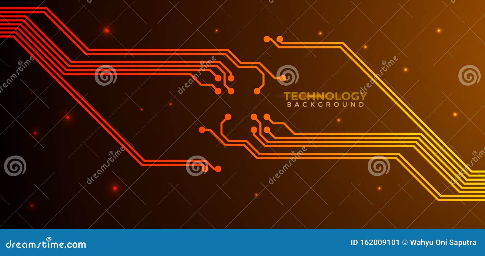 Circuit Board Design Background. Vector Illustration Eps 10 Stock ...