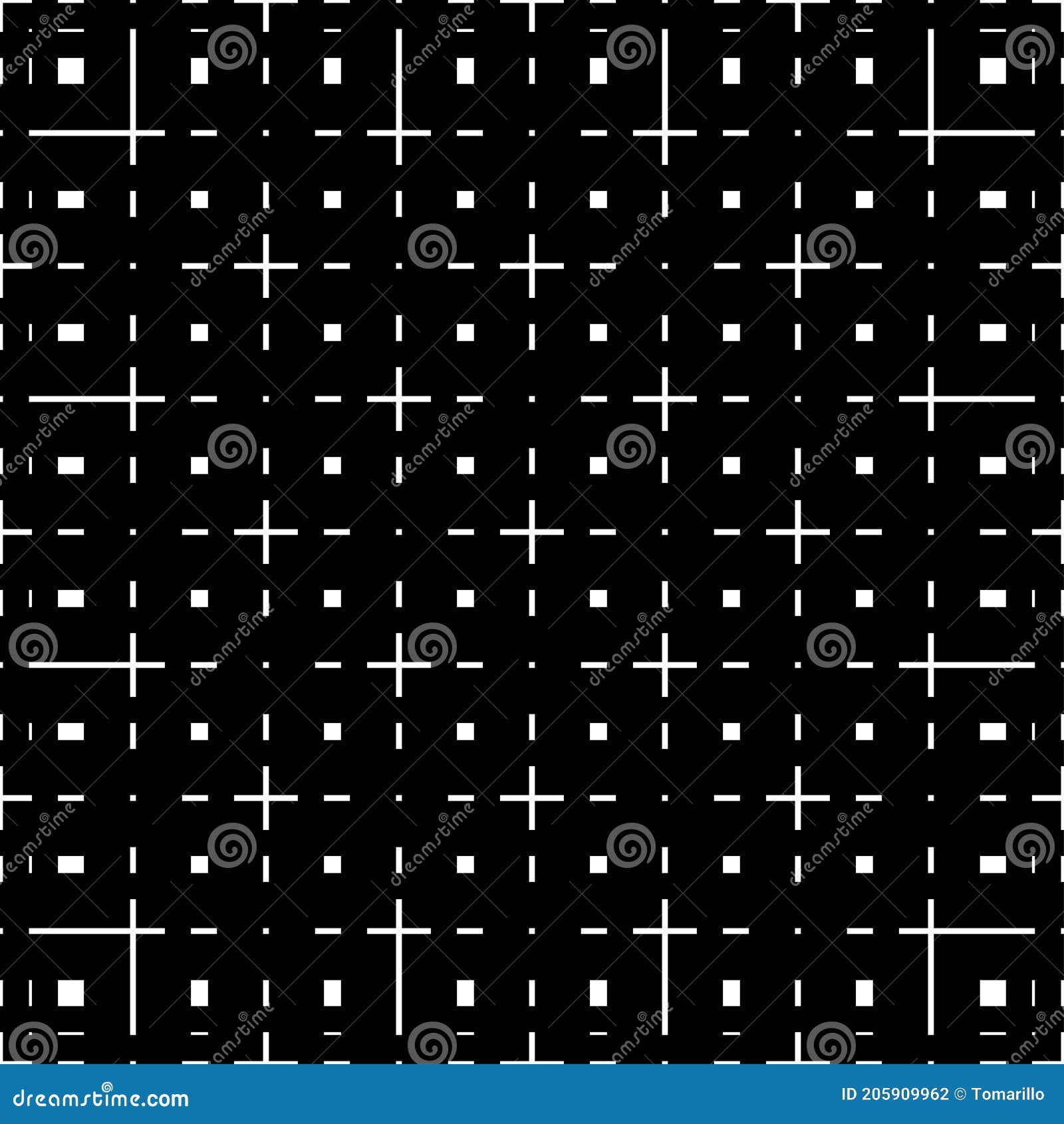 Abstract Futuristic Geometric Background. Modern Black Pattern Graphic ...