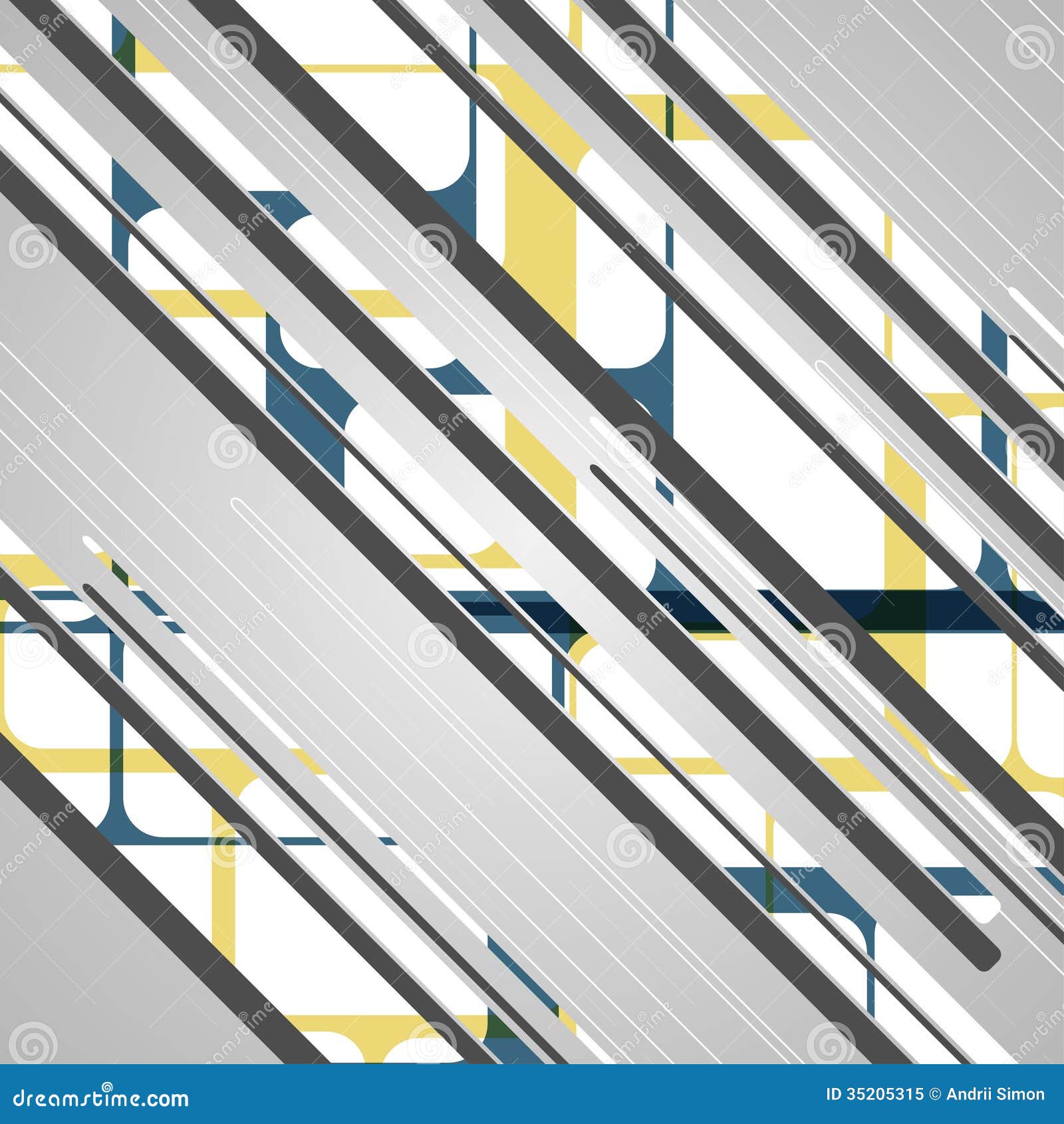 Abstract Futuristic Geometric Shapes Stock Vector - Illustration of ...