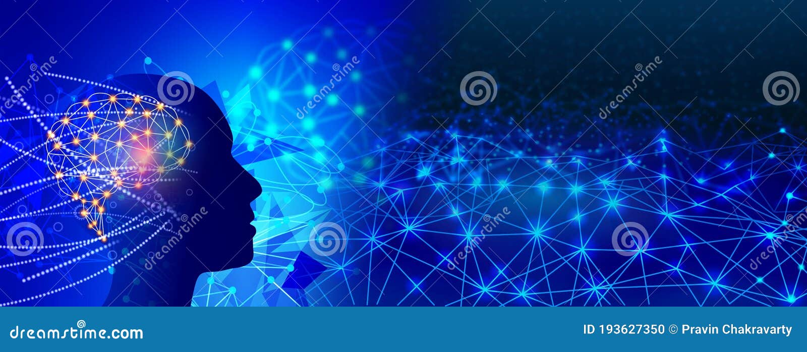 Abstract Futuristic Globe Cogs Mind Technology Background Concept.Speed ...