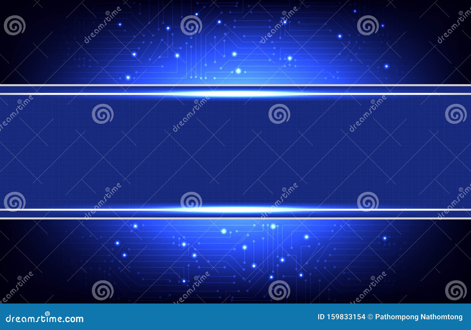 Futuristic Hi Tech Frame Template Design Background Stock Vector ...