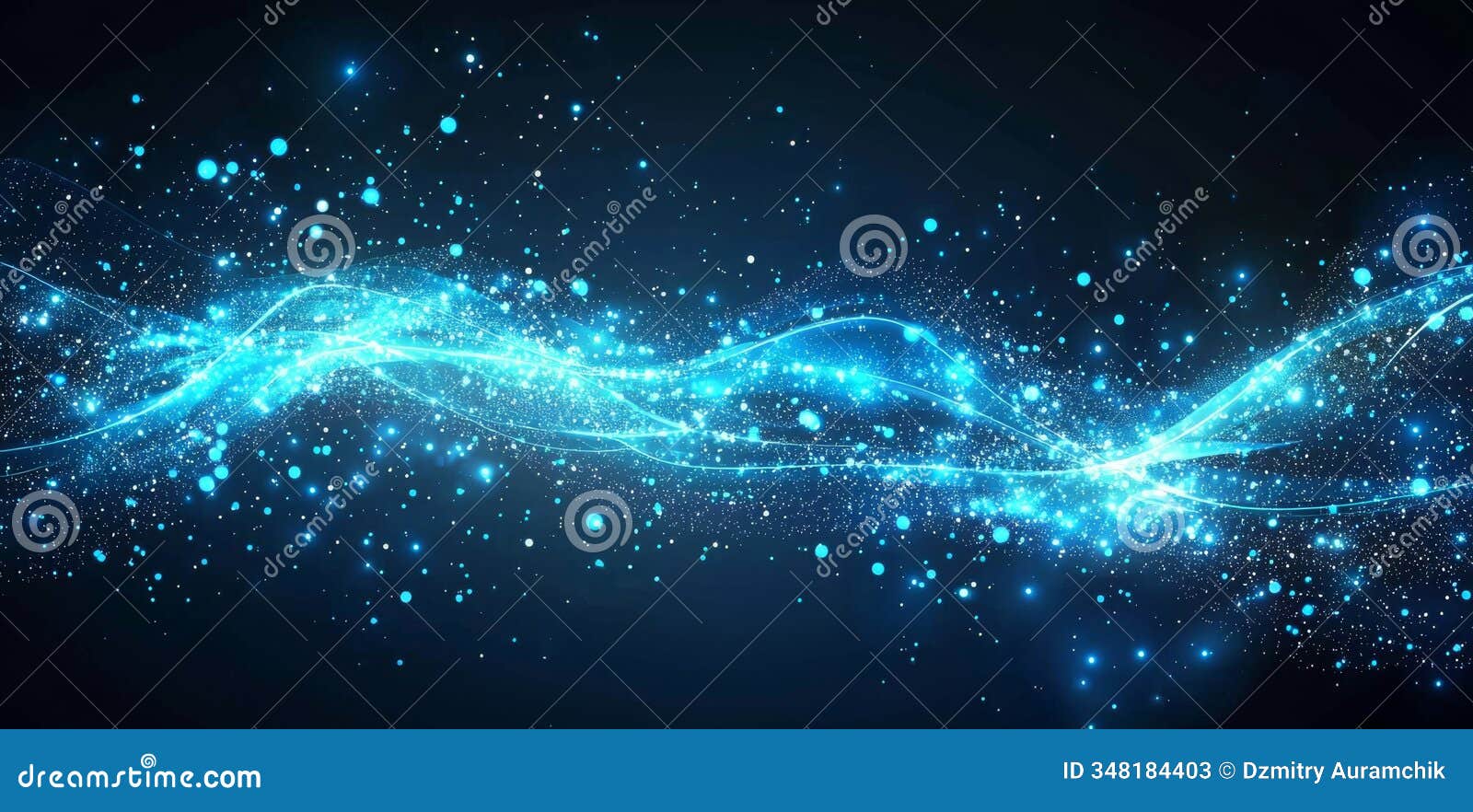 An Abstract Futuristic Horizontal Digital Space with a Grid Space and a ...