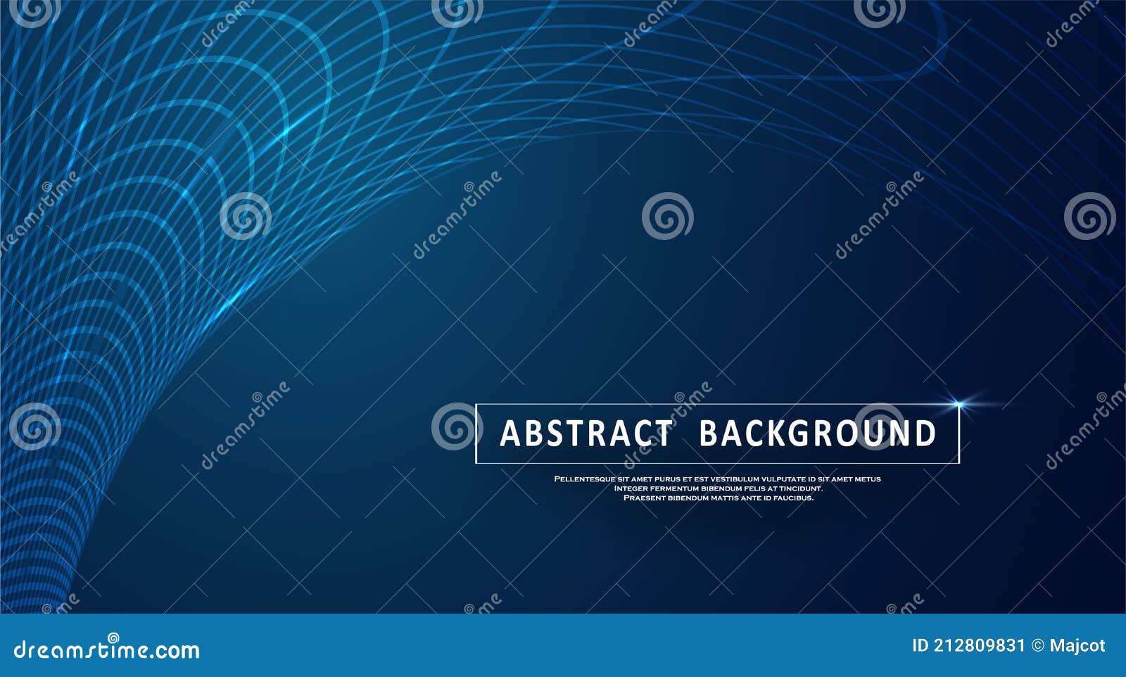 Abstract Futuristic Illustration Stock Vector - Illustration of effect ...