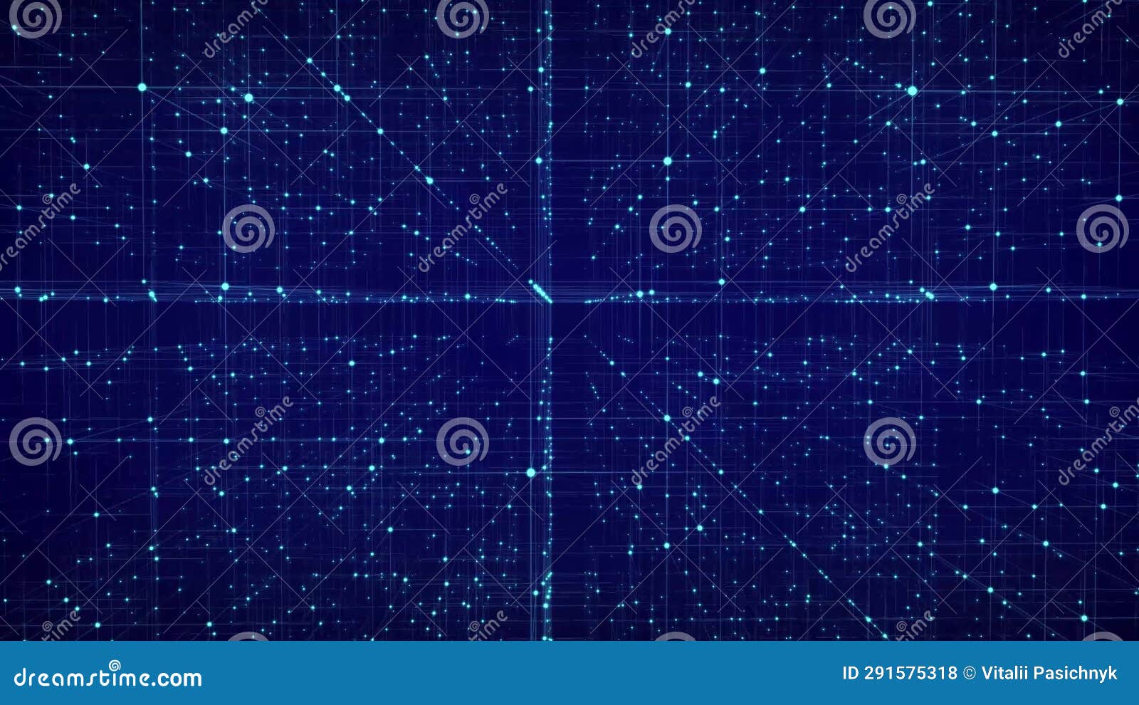 Abstract Futuristic Infinite Flow of Scientific Data. Big Data ...