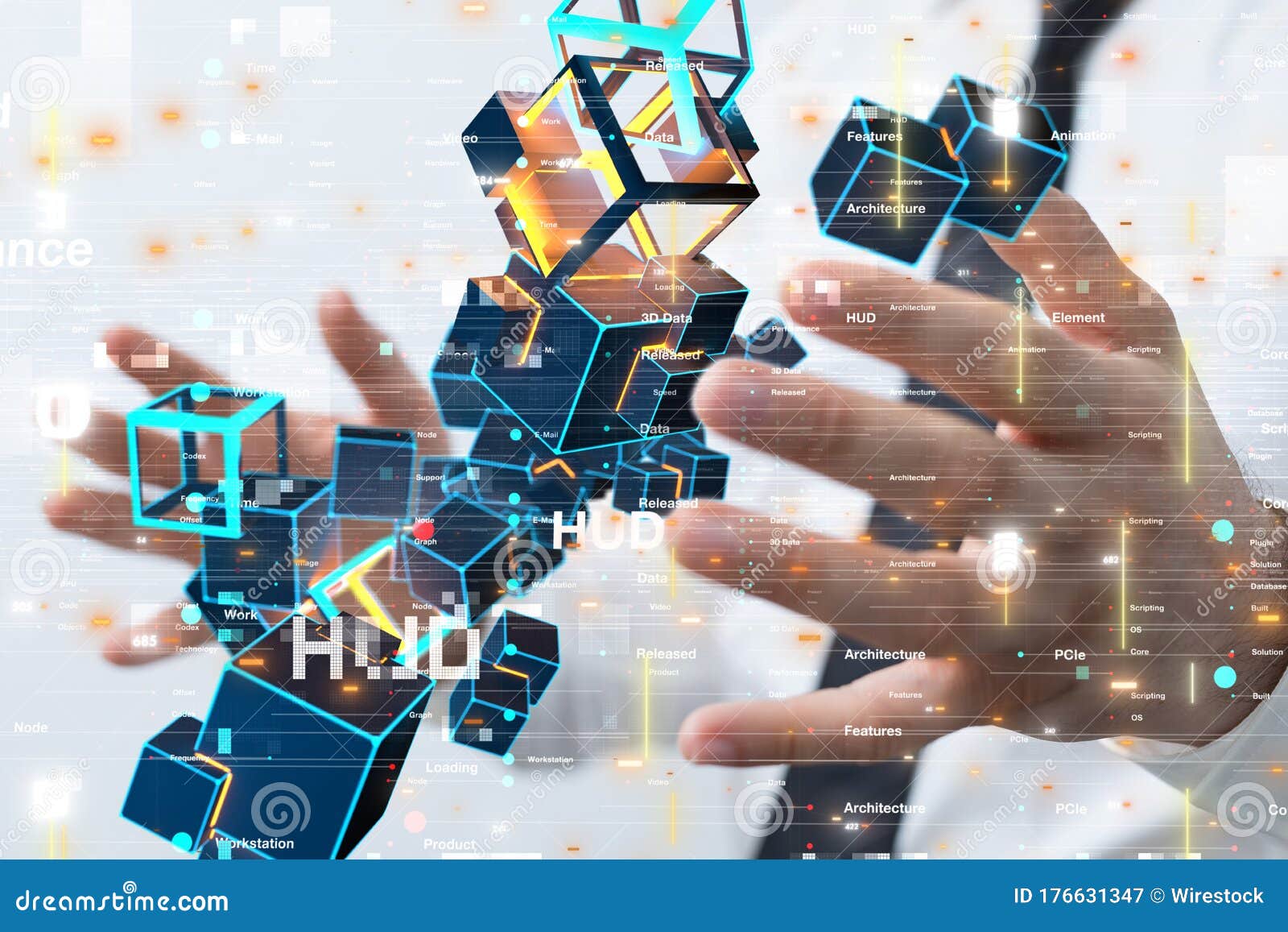 A Abstract Futuristic Infographic with Visual Data Complexity Stock ... A Abstract Futuristic Infographic with Visual Data Complexity Stock ...