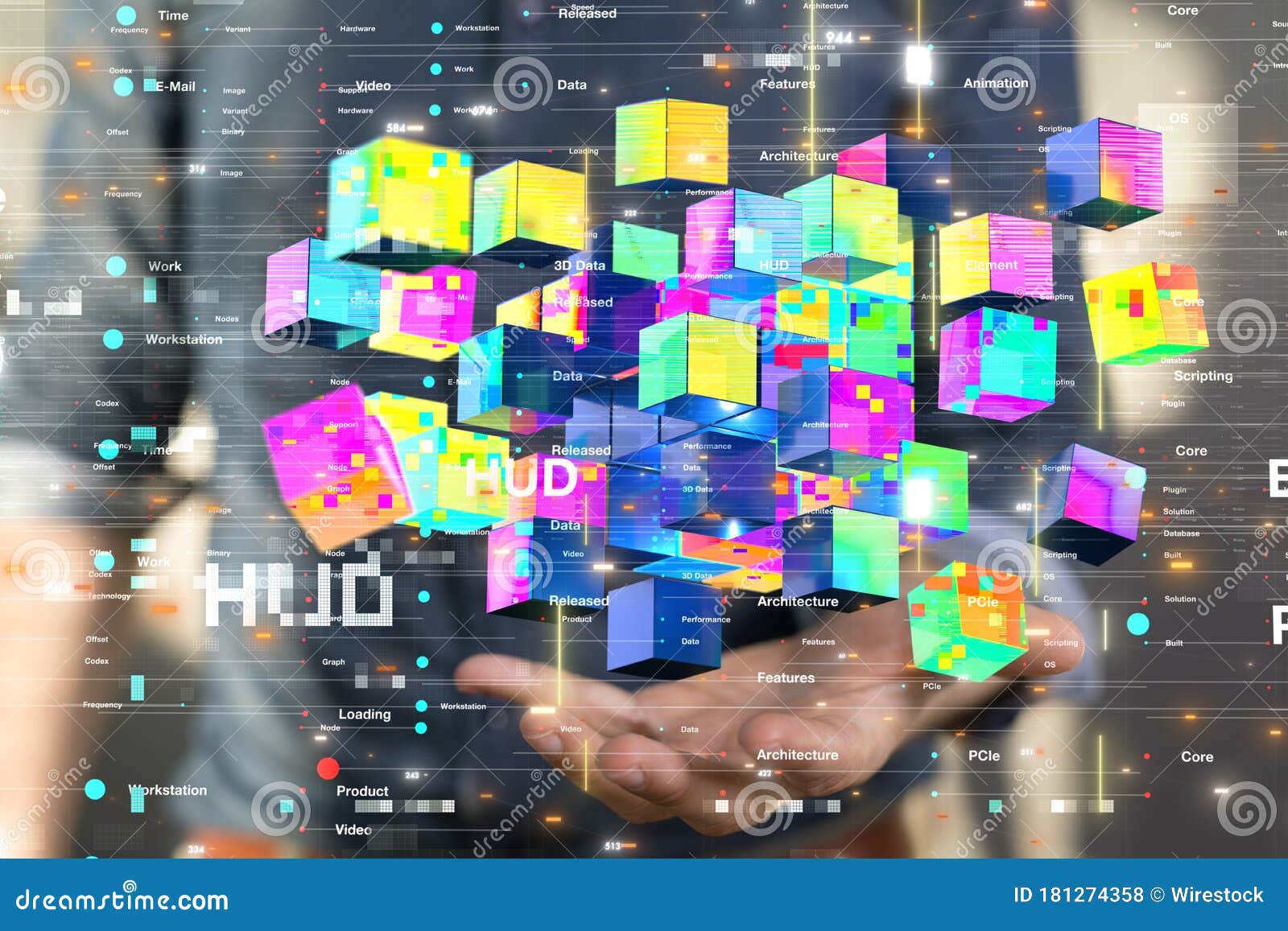A Abstract Futuristic Infographic with Visual Data Complexity Stock ... A Abstract Futuristic Infographic with Visual Data Complexity Stock ...