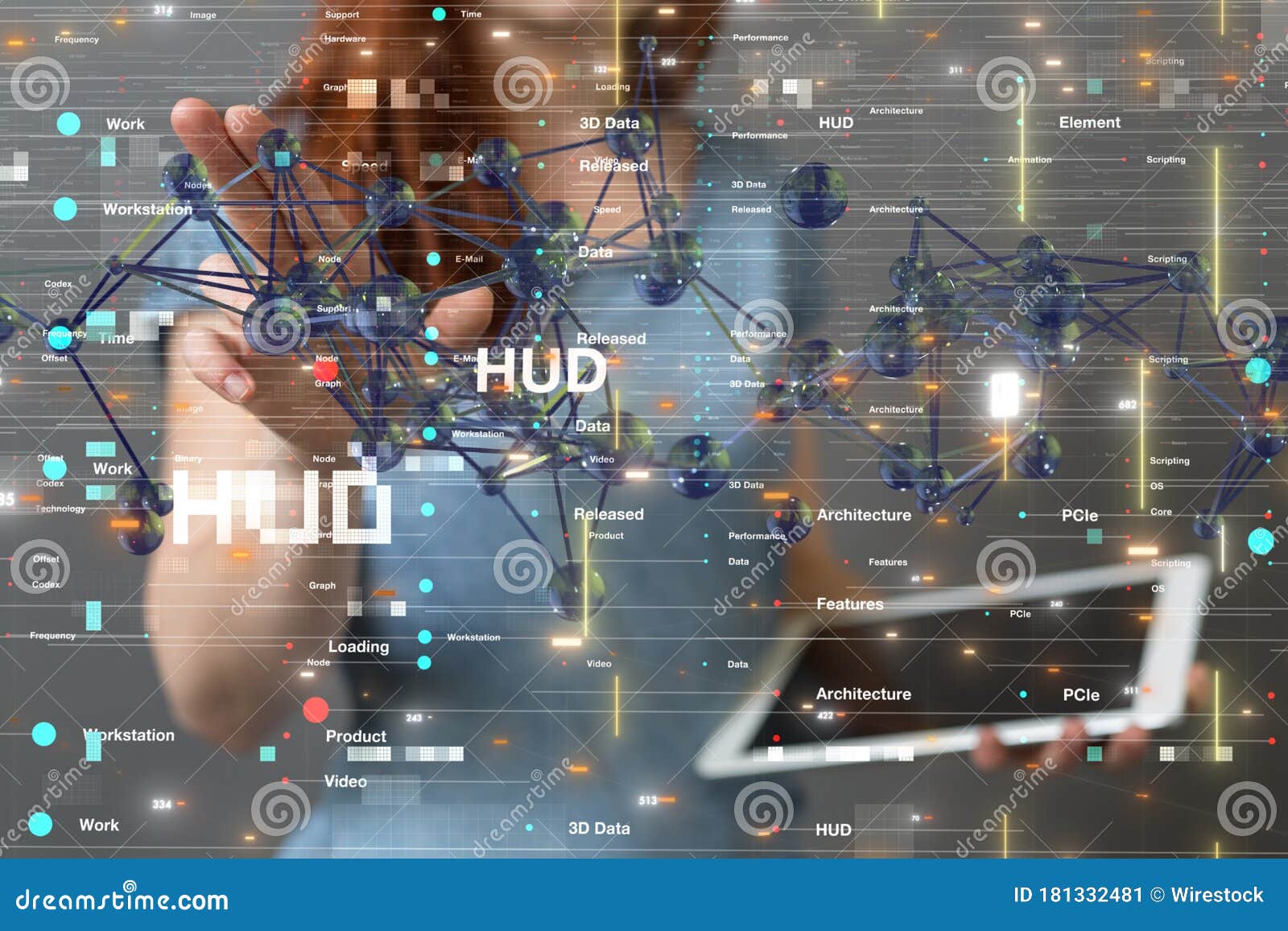 A Abstract Futuristic Infographic with Visual Data Complexity Stock ... A Abstract Futuristic Infographic with Visual Data Complexity Stock ...
