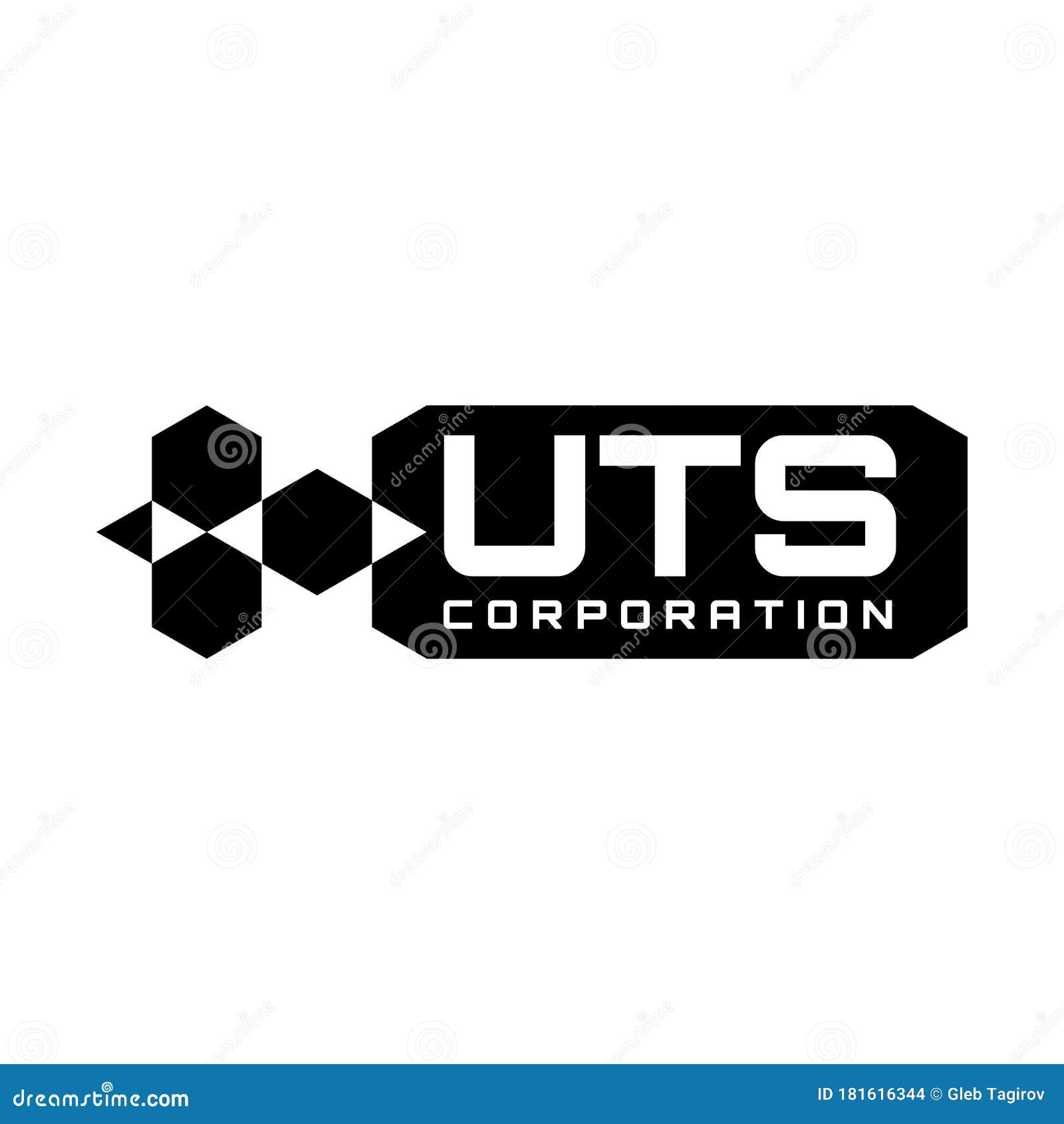 Abstract Futuristic Logo. Sci Fi Icon Stock Illustration - Illustration ...