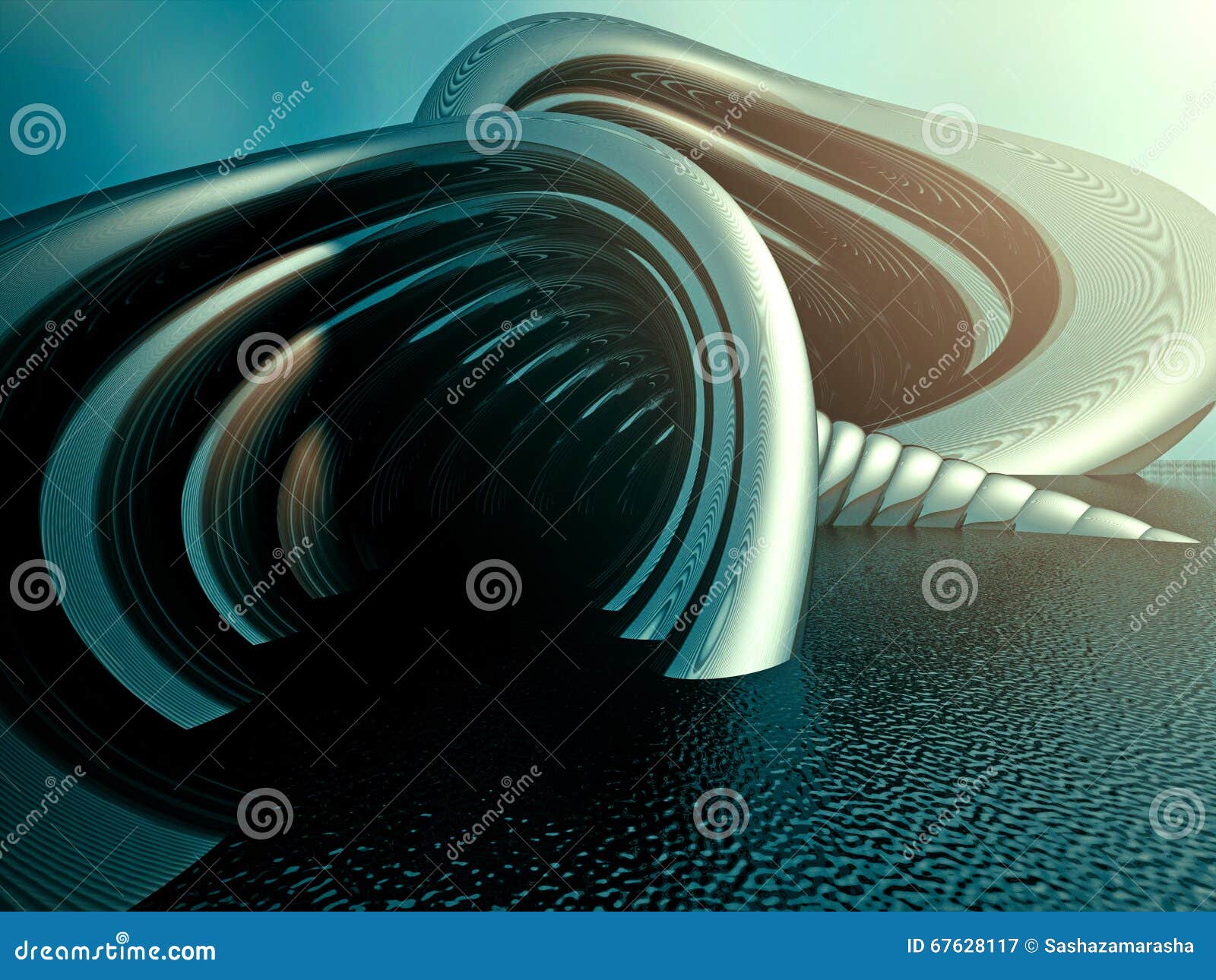 Abstract Futuristic Metal Background Wallpaper Stock Illustration ...