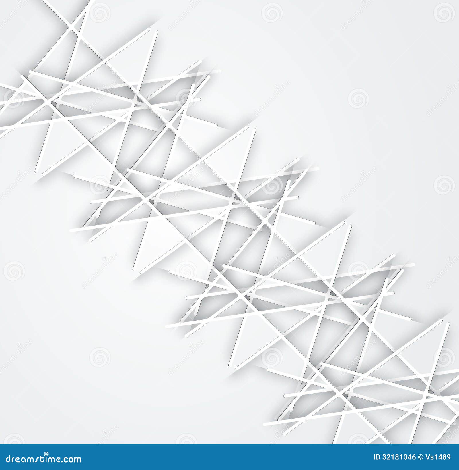 Abstract Futuristic Paper Graphics Backround Stock Illustration ...